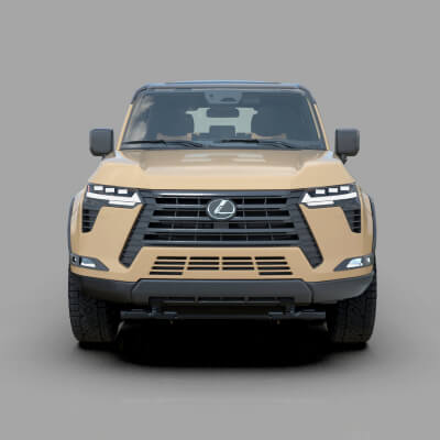 Lexus GX 2024 HQ Interior - 3D Model by davidson