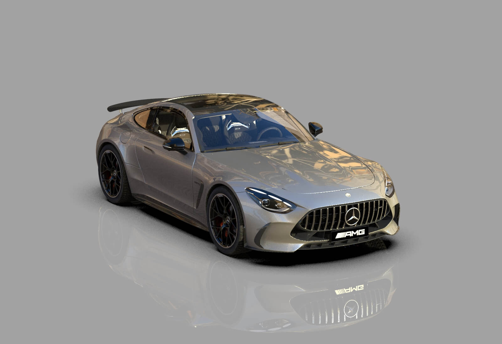 Mercedes Benz AMG GT63 2024 - 3D Model by davidson
