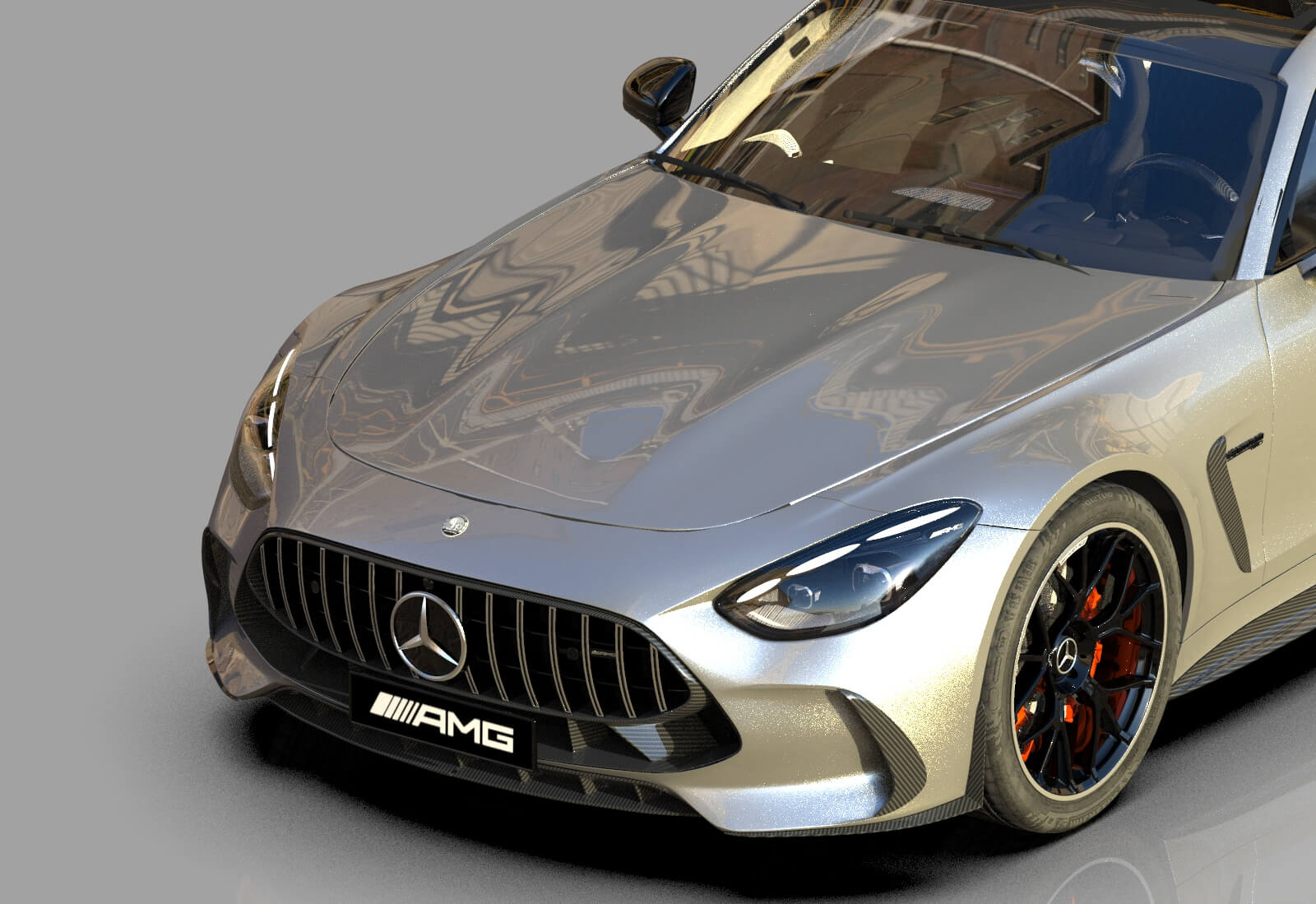 Mercedes Benz AMG GT63 2024 - 3D Model by davidson