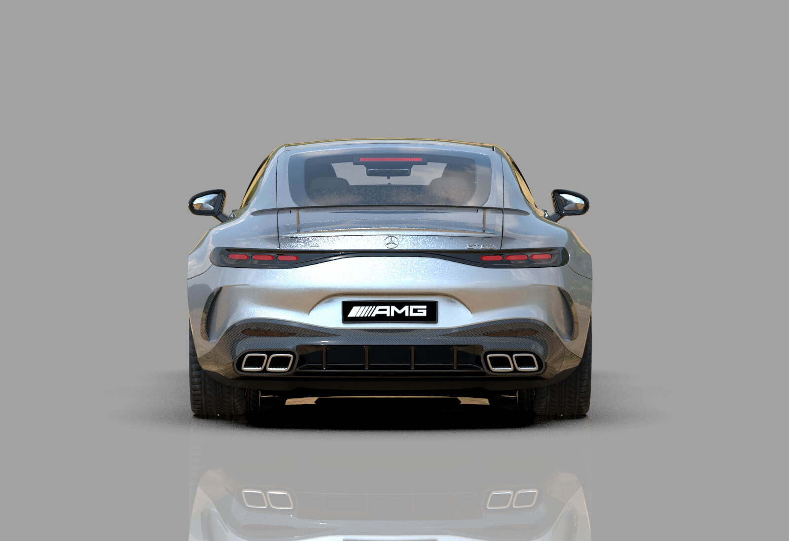 Mercedes Benz AMG GT63 2024 - 3D Model by davidson