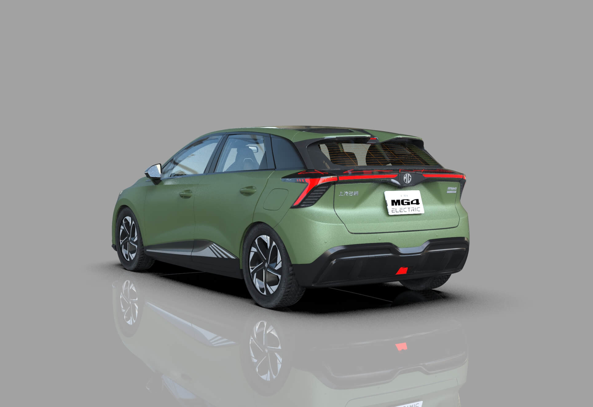 MG MG4 EV 2023 HQ Interior - 3D Model by davidson