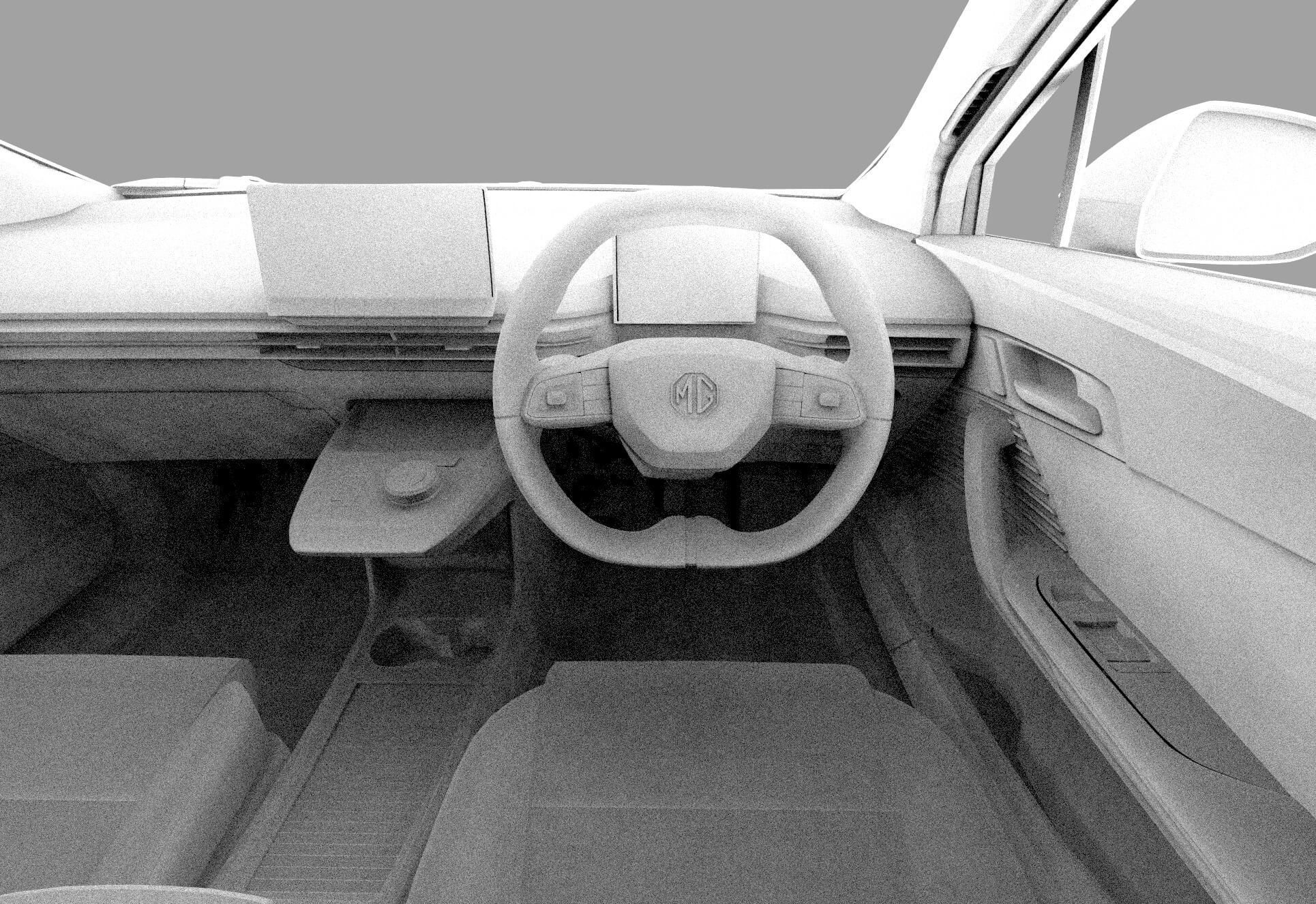 MG MG4 EV 2023 HQ Interior - 3D Model by davidson