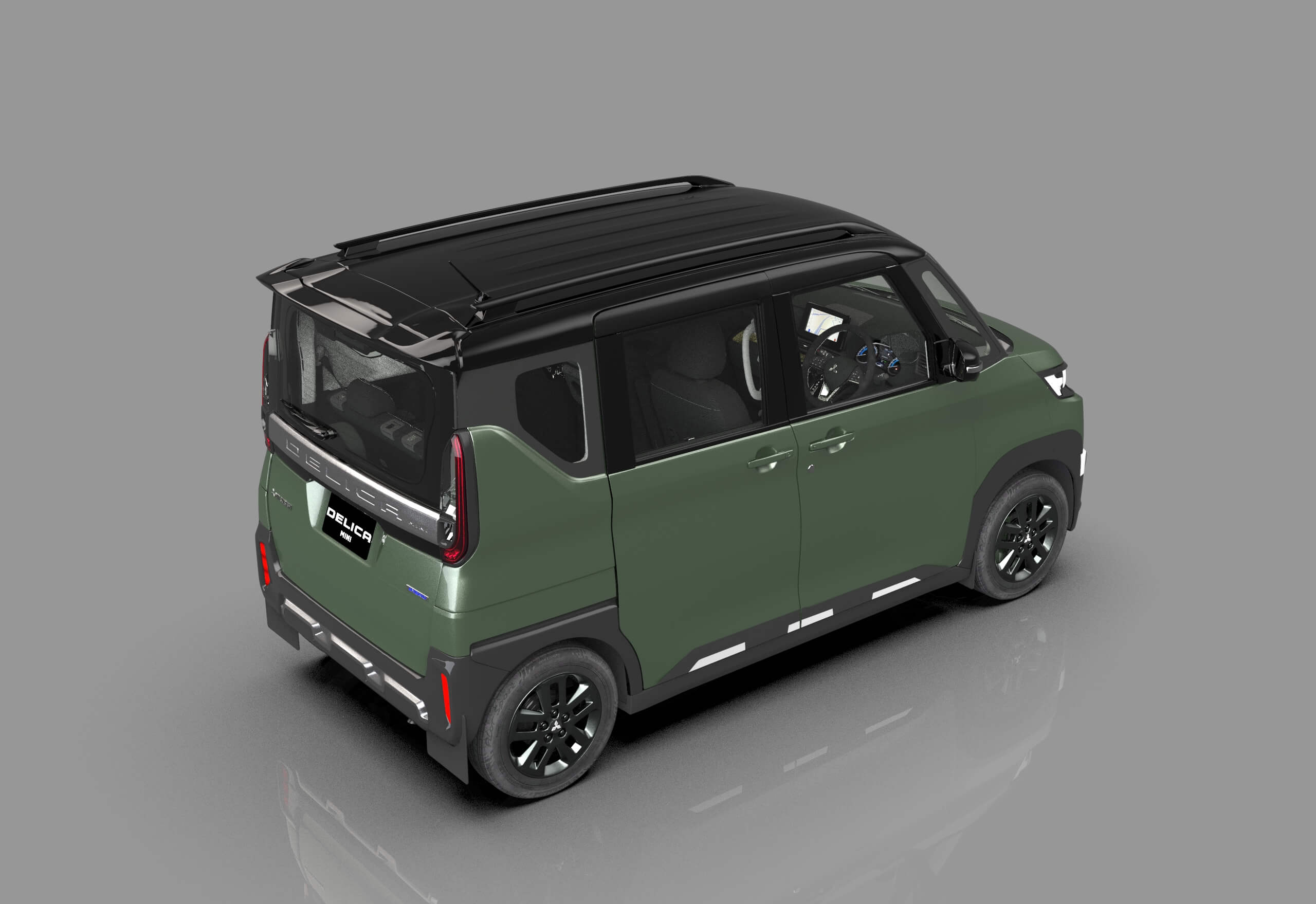 Mitsubishi Delica Mini 2023 HQ Interior - 3D Model by davidson
