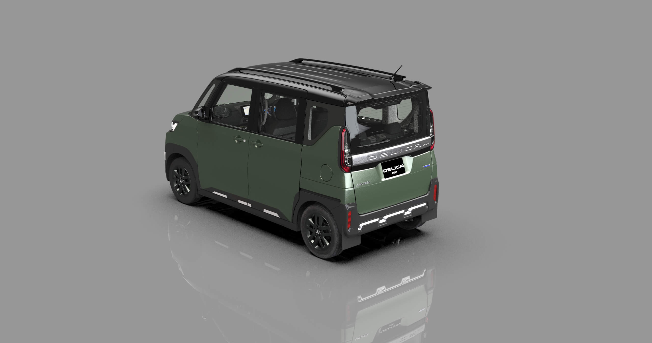 Mitsubishi Delica Mini 2023 HQ Interior - 3D Model by davidson