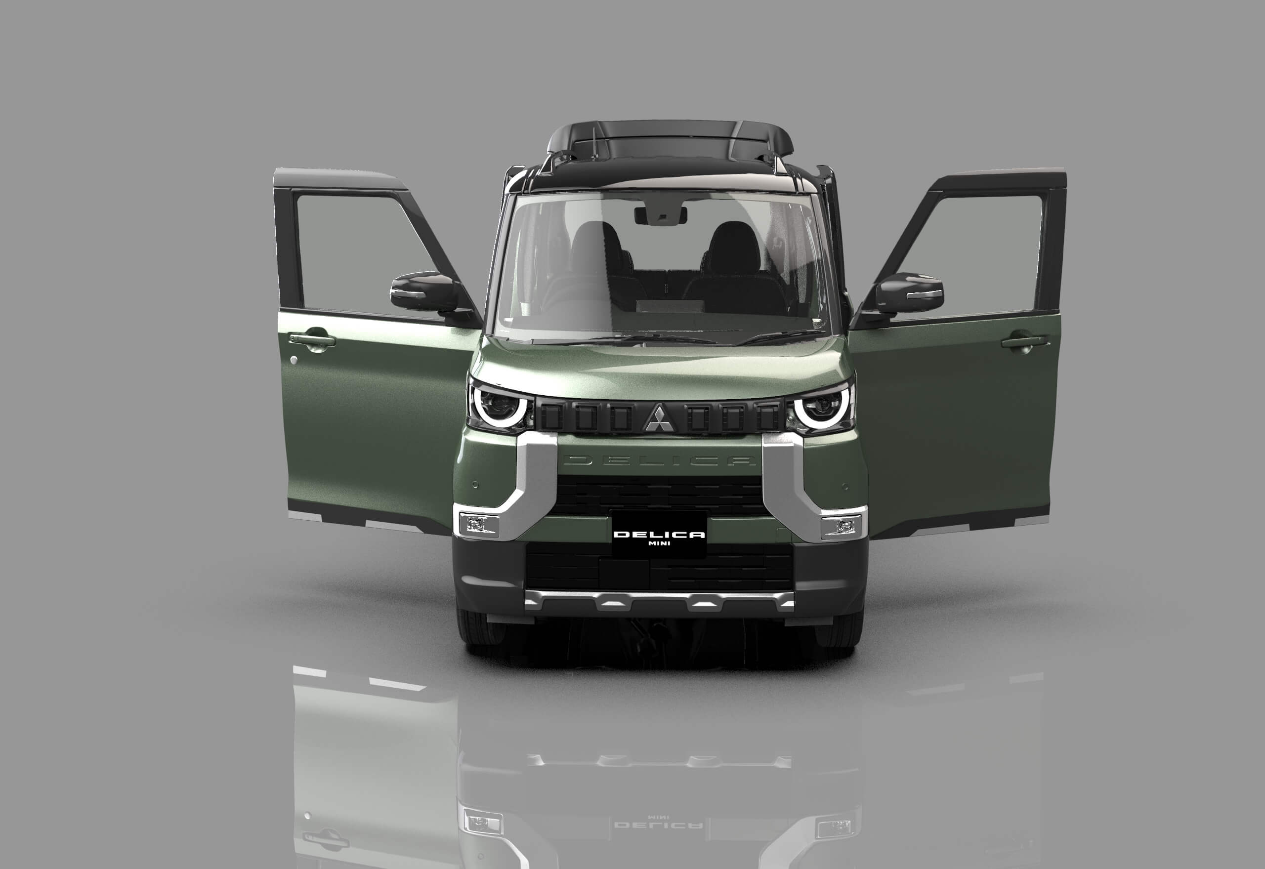 Mitsubishi Delica Mini 2023 HQ Interior - 3D Model by davidson