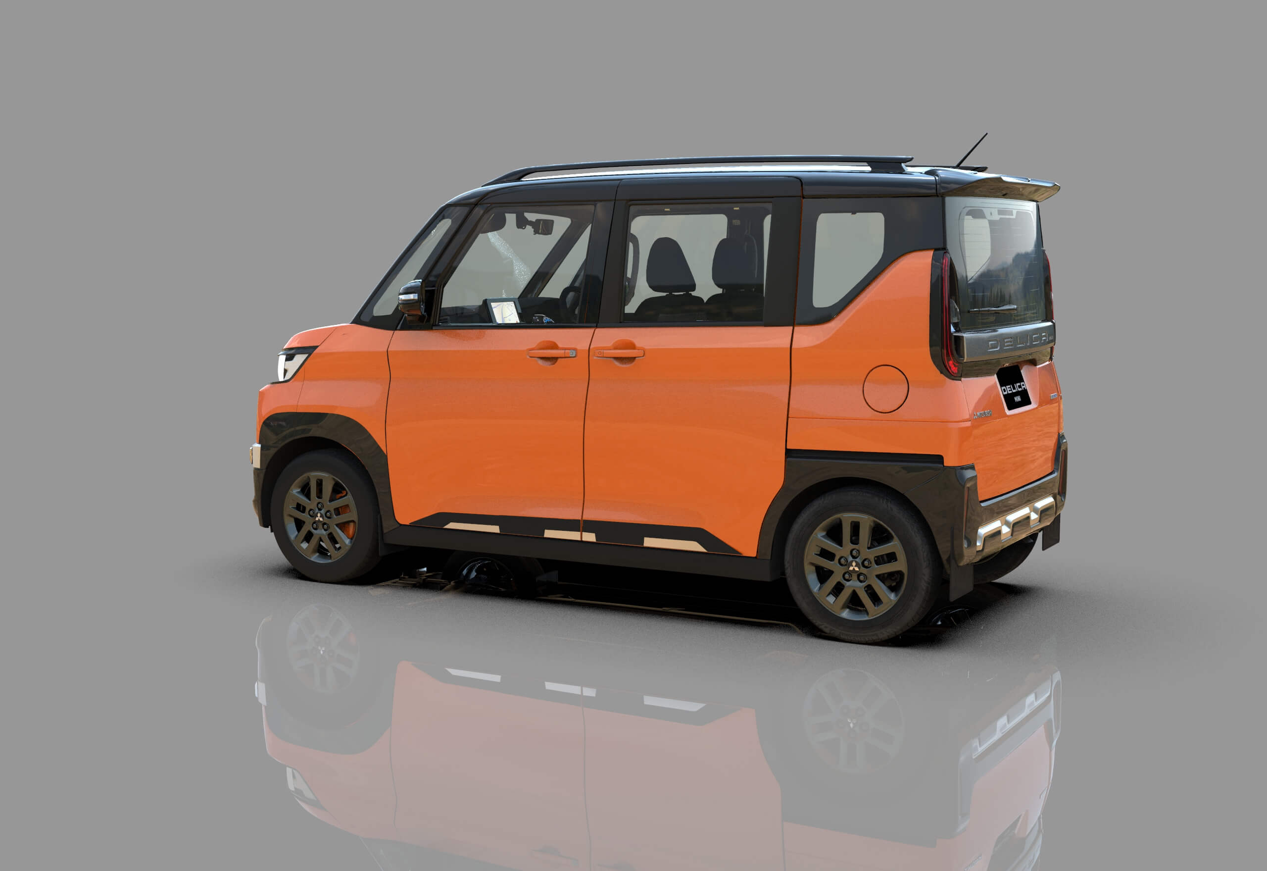 Mitsubishi Delica Mini 2023 HQ Interior - 3D Model by davidson