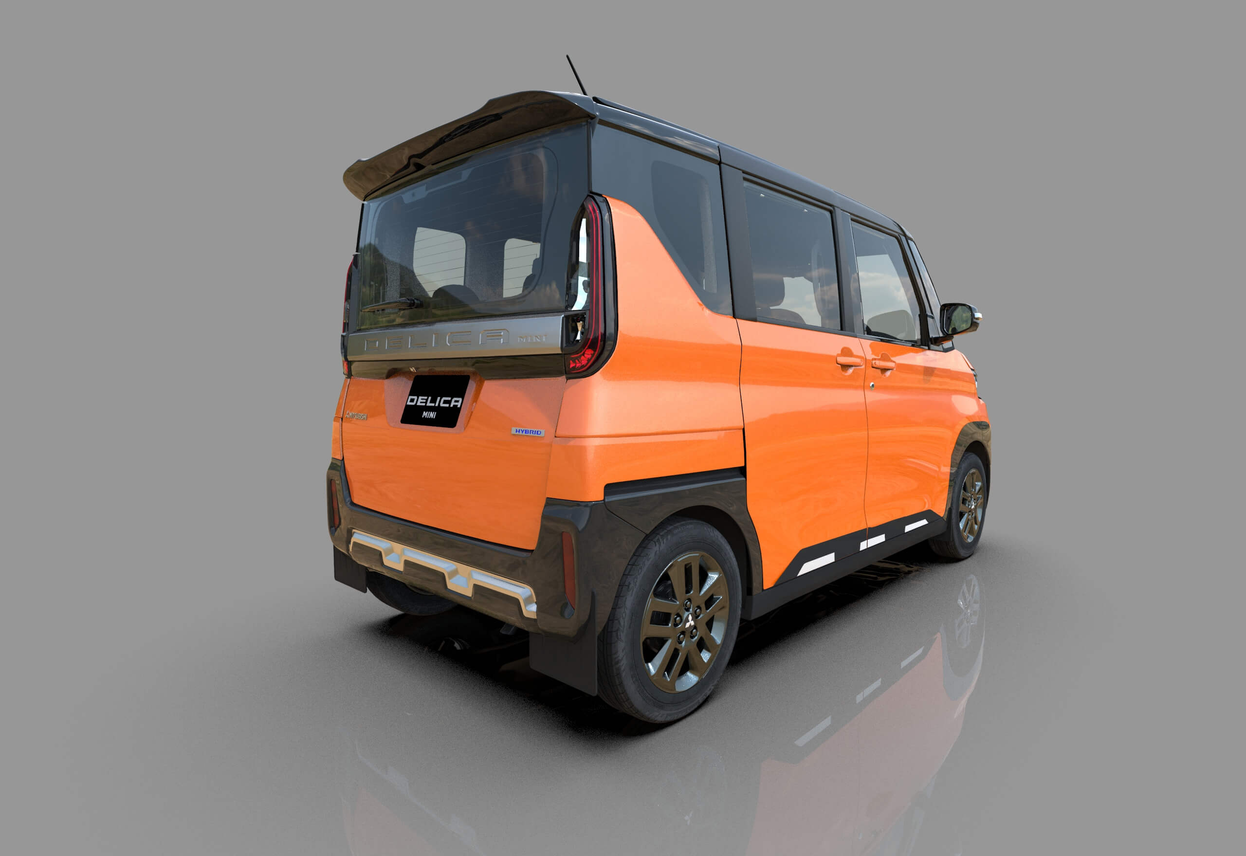 Mitsubishi Delica Mini 2023 HQ Interior - 3D Model by davidson