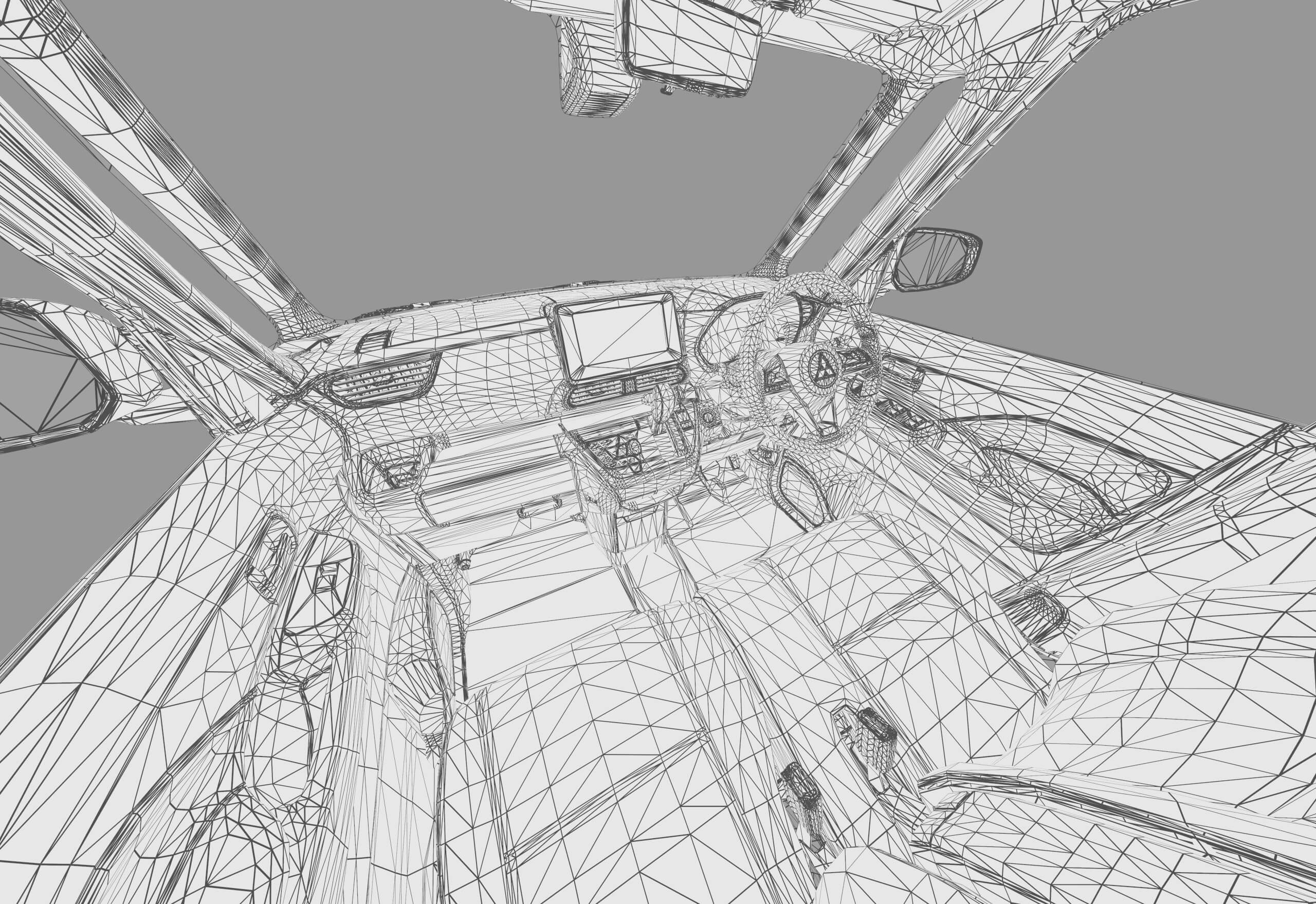 Mitsubishi Delica Mini 2023 HQ Interior - 3D Model by davidson