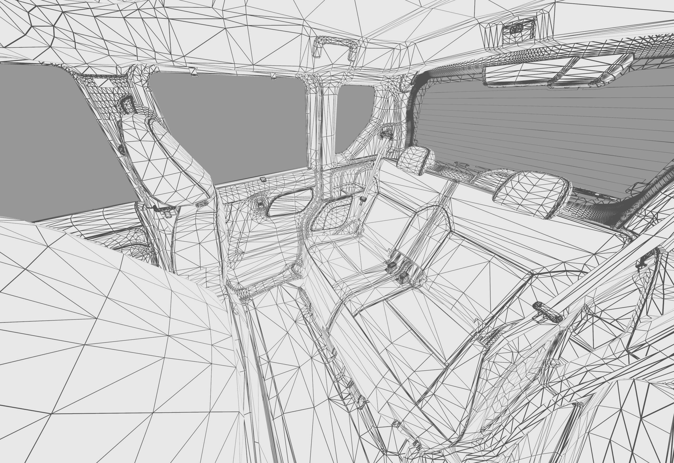 Mitsubishi Delica Mini 2023 HQ Interior - 3D Model by davidson