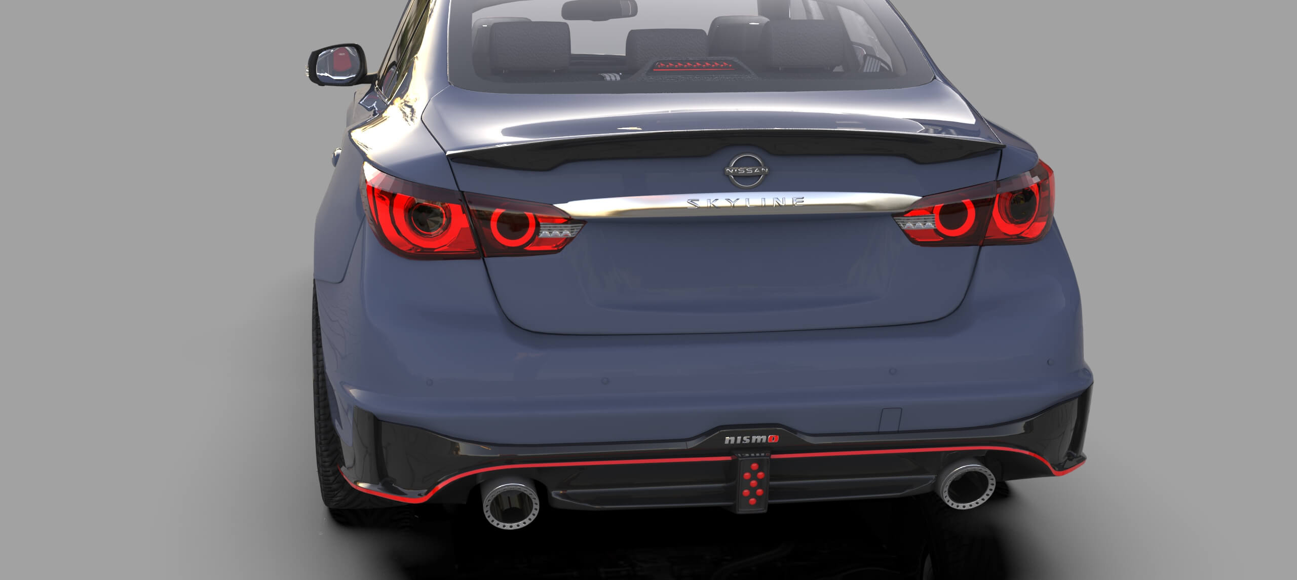 Nissan Skyline NISMO R37 2023 HQ Interior - 3D Model by davidson