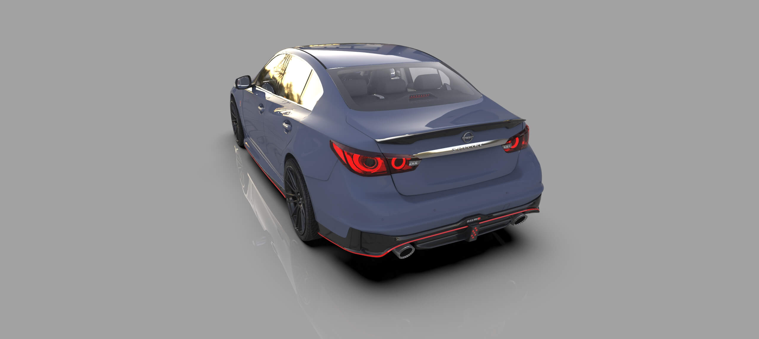 Nissan Skyline NISMO R37 2023 HQ Interior - 3D Model by davidson