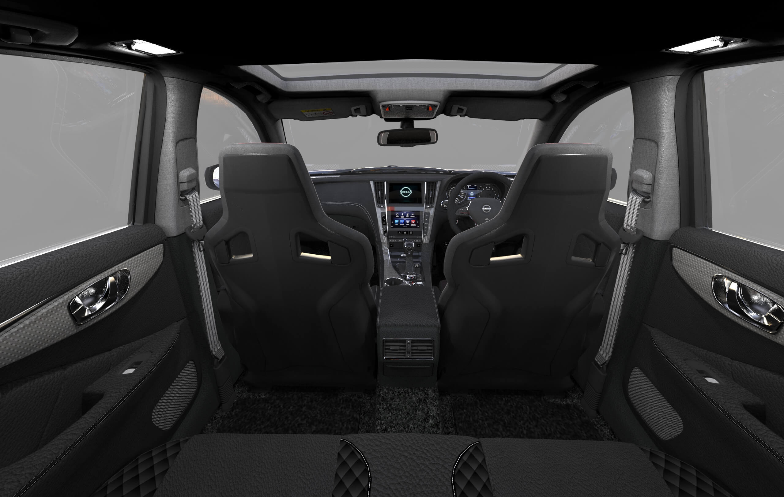 Nissan Skyline NISMO R37 2023 HQ Interior - 3D Model by davidson