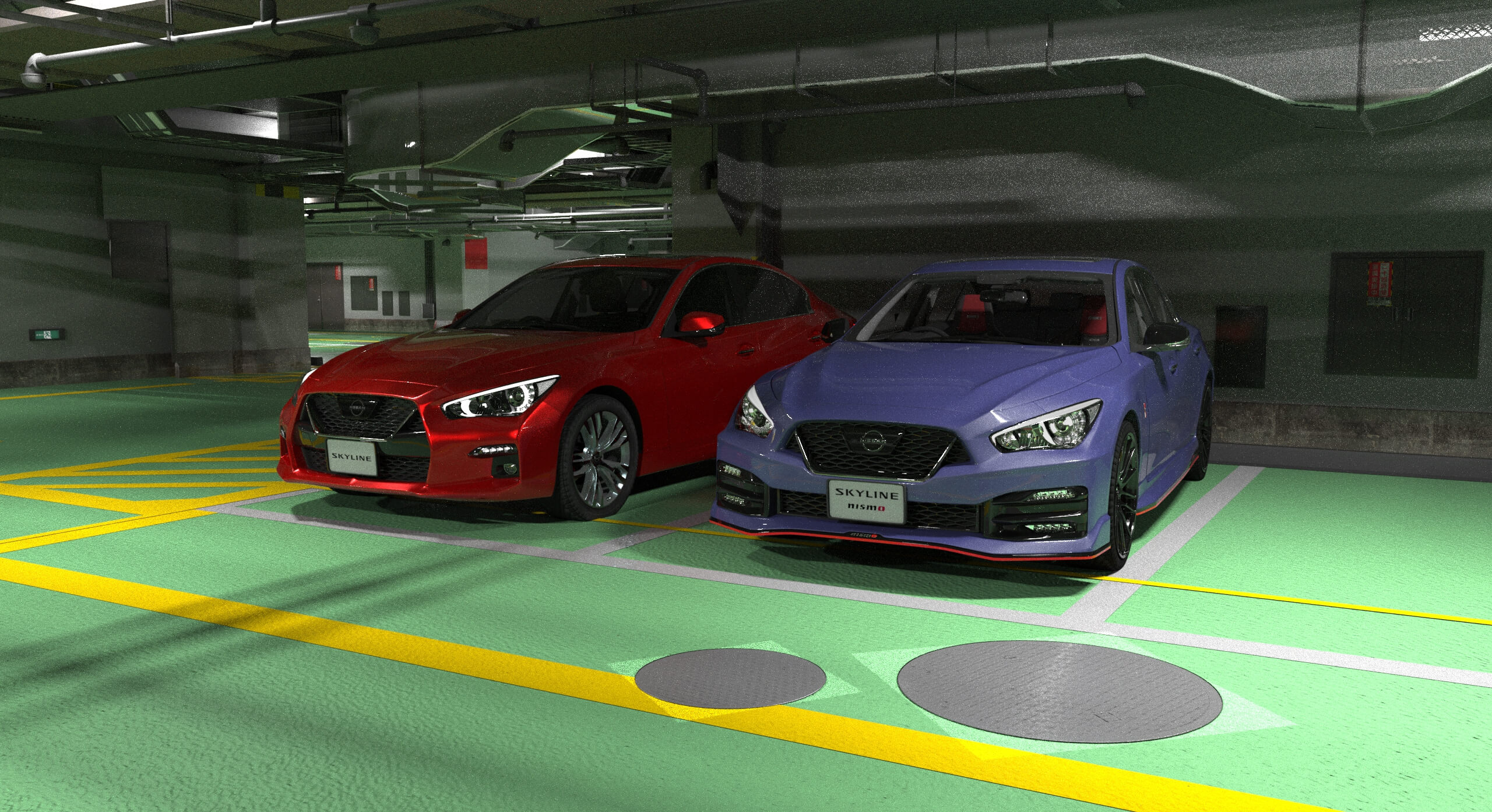 Nissan Skyline NISMO R37 2023 HQ Interior - 3D Model by davidson