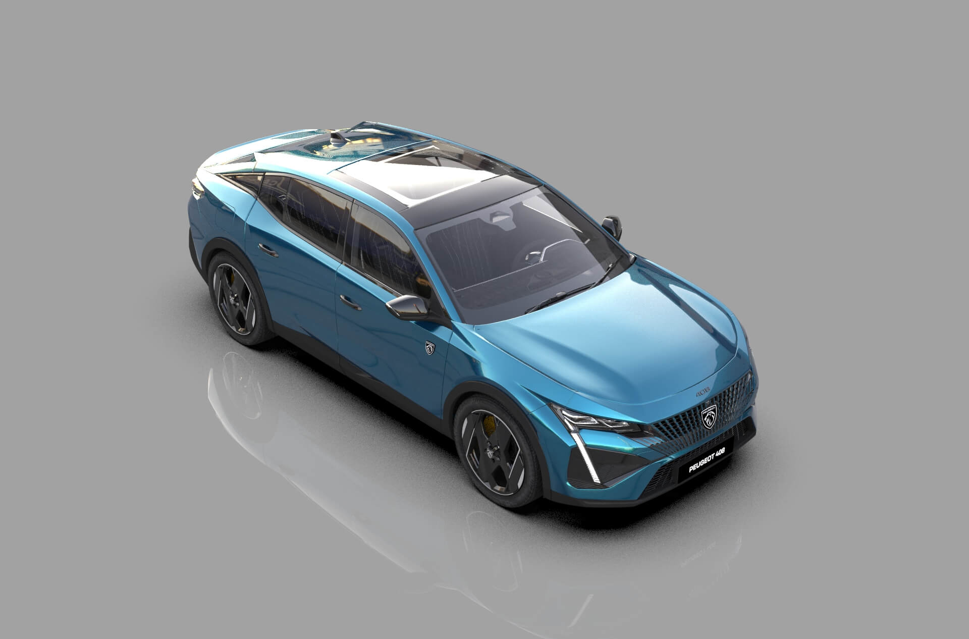 Peugeot 408X 2023 HQ Interior - 3D Model by davidson