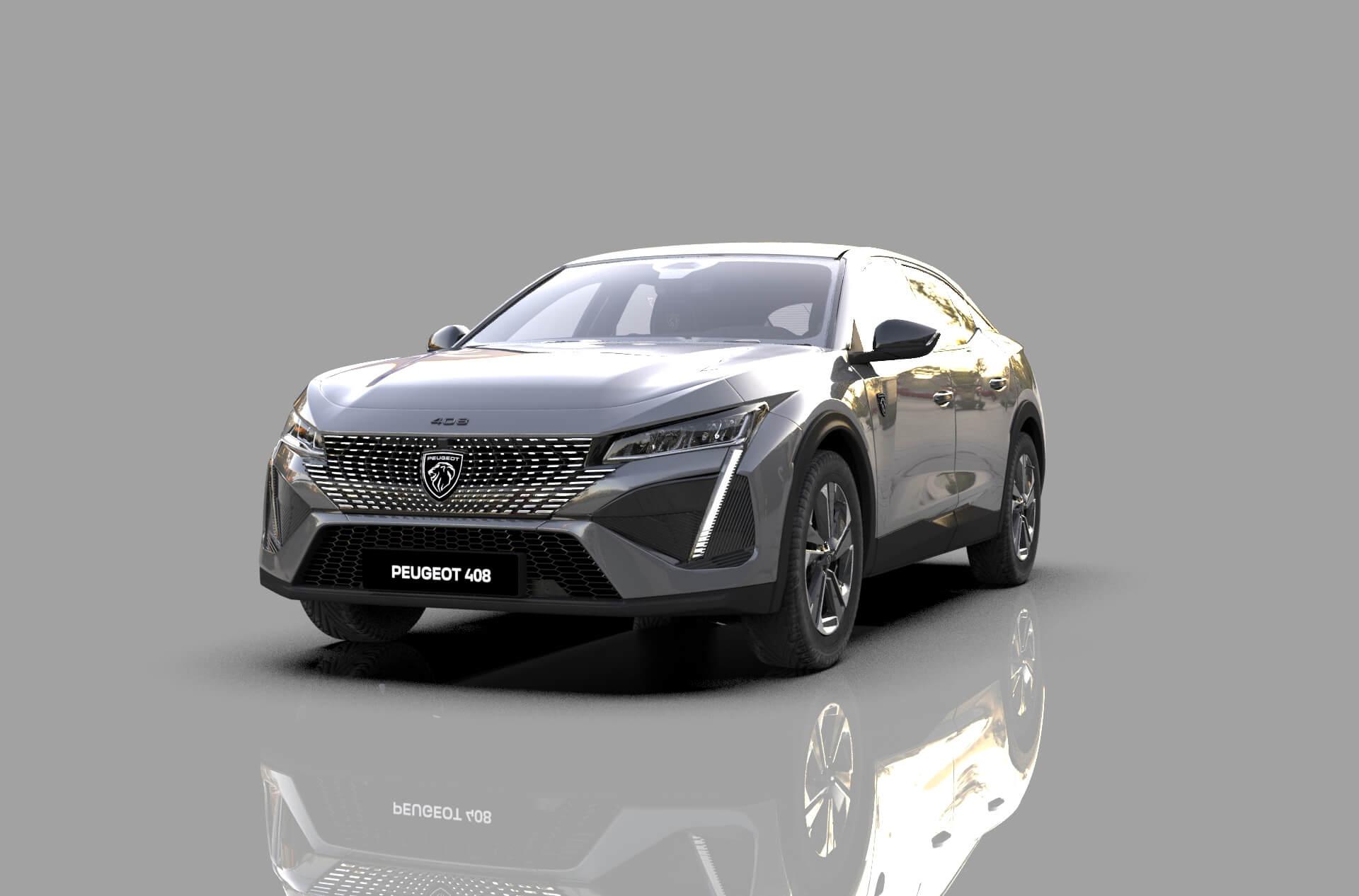 Peugeot 408X 2023 HQ Interior - 3D Model by davidson