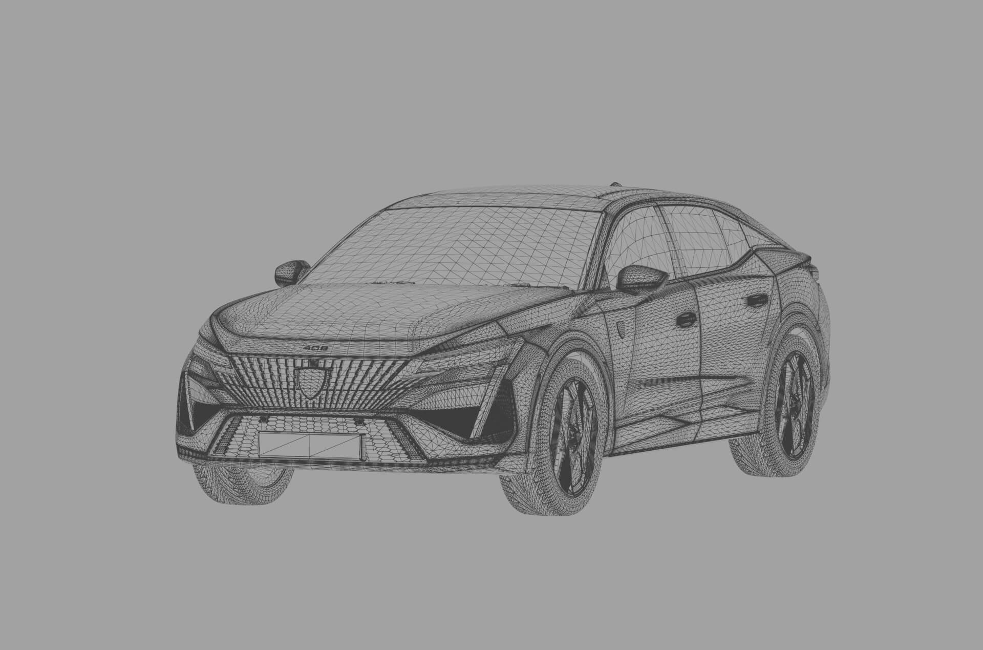 Peugeot 408X 2023 HQ Interior - 3D Model by davidson