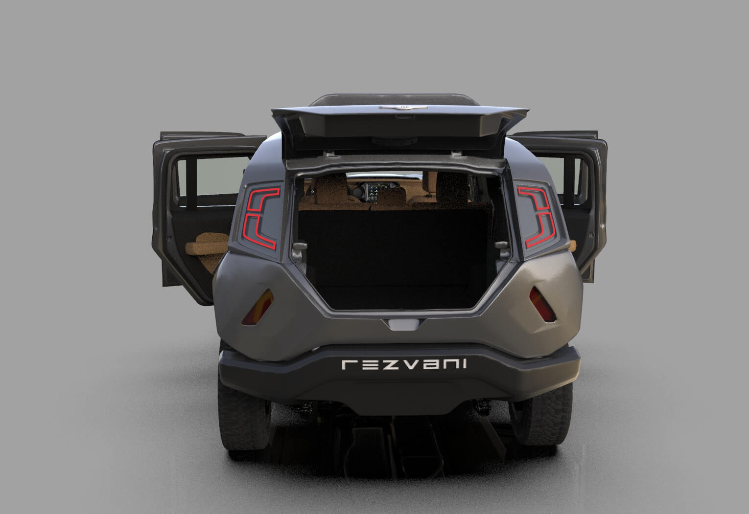 Rezvani Tank 2020 HQ Interior - 3D Model by davidson