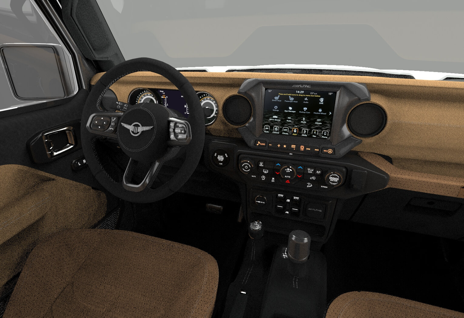 Rezvani Tank 2020 Hqinterior - 3D Model by davidson