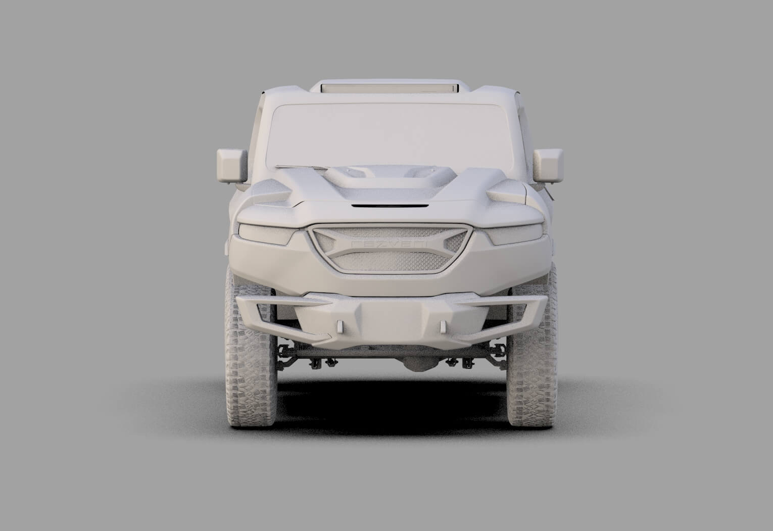 Rezvani Tank 2020 HQ Interior - 3D Model by davidson