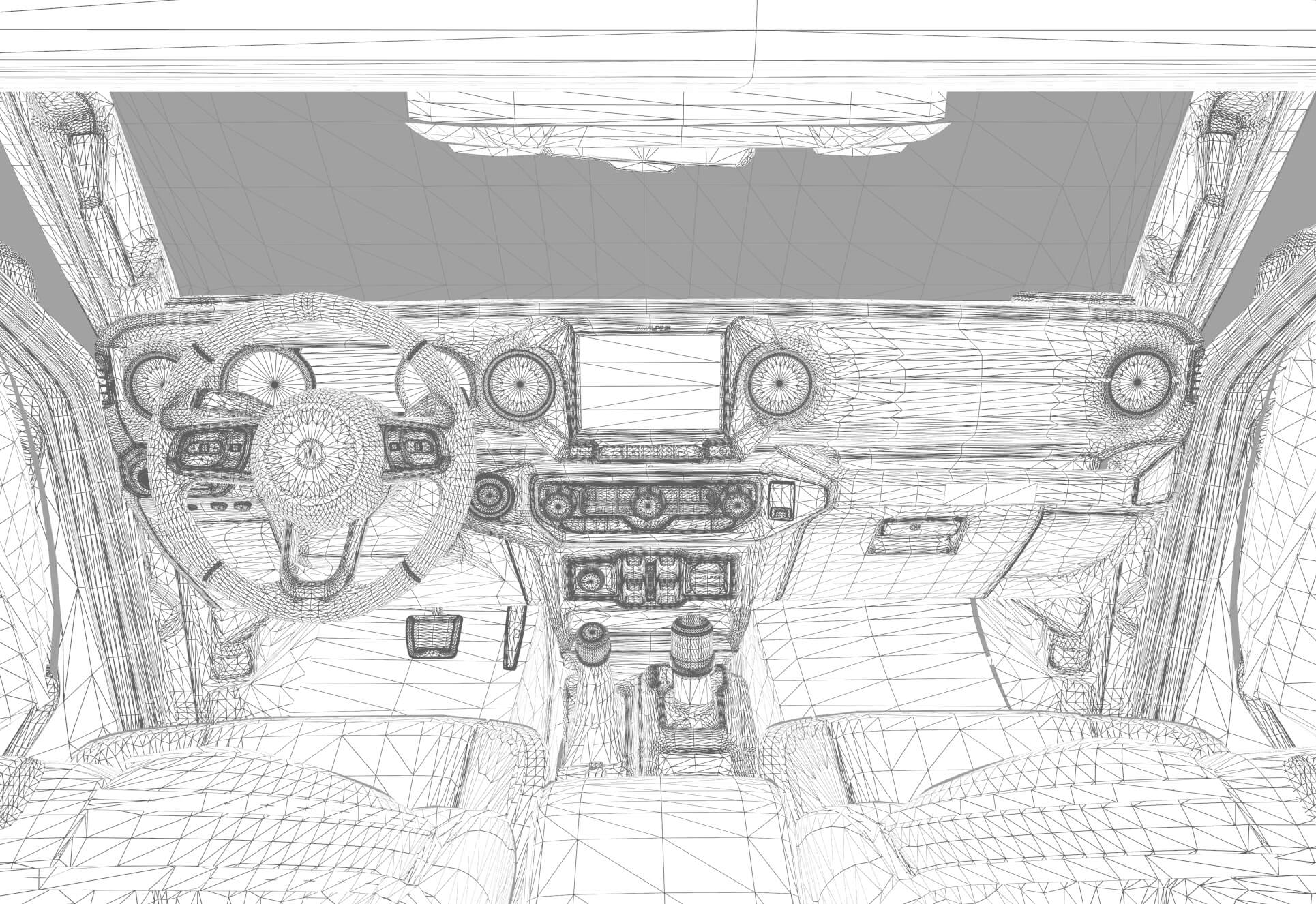 Rezvani Tank 2020 Hqinterior - 3D Model by davidson