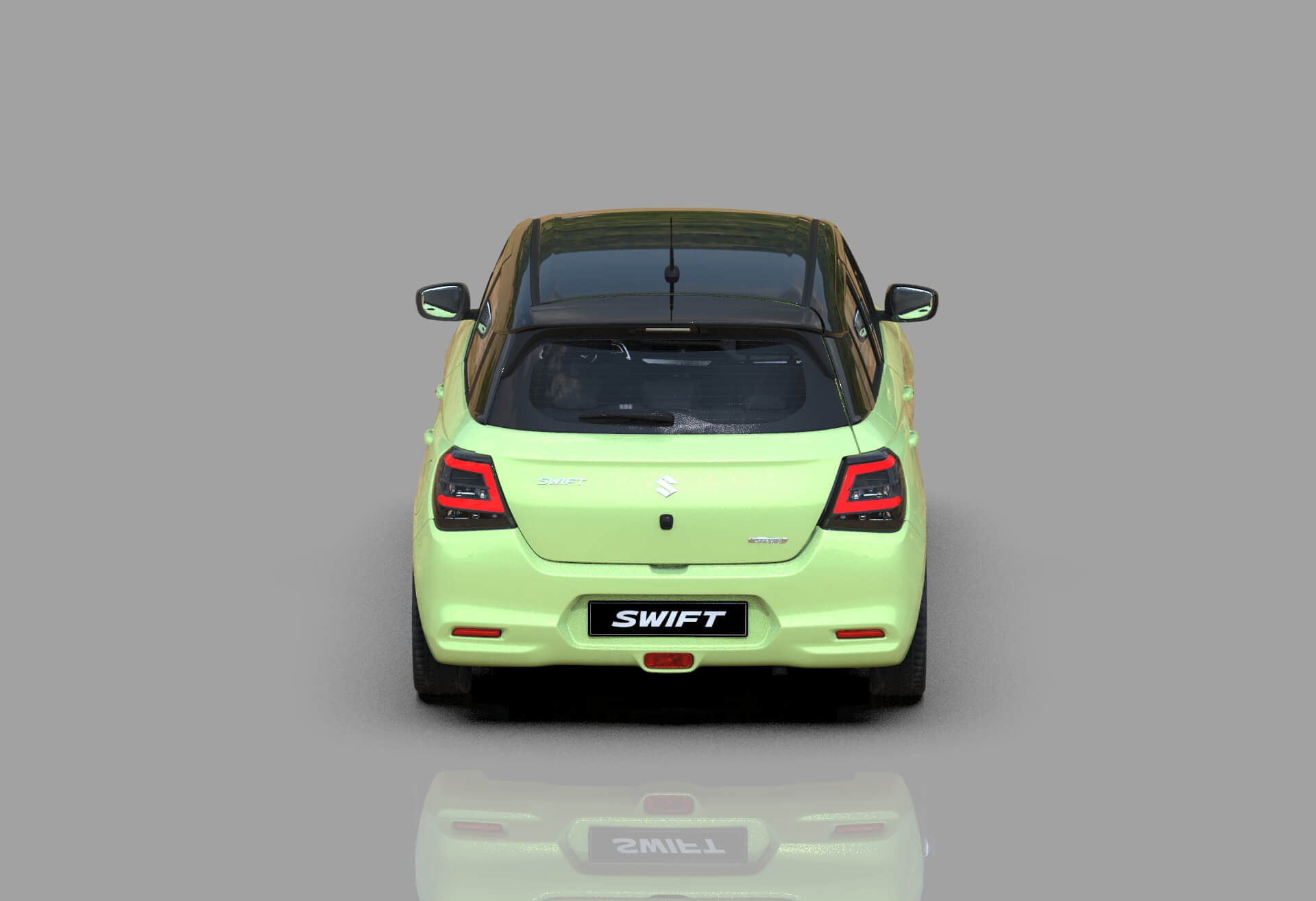 Suzuki Swift 2024 HQ Interior - 3D Model by davidson