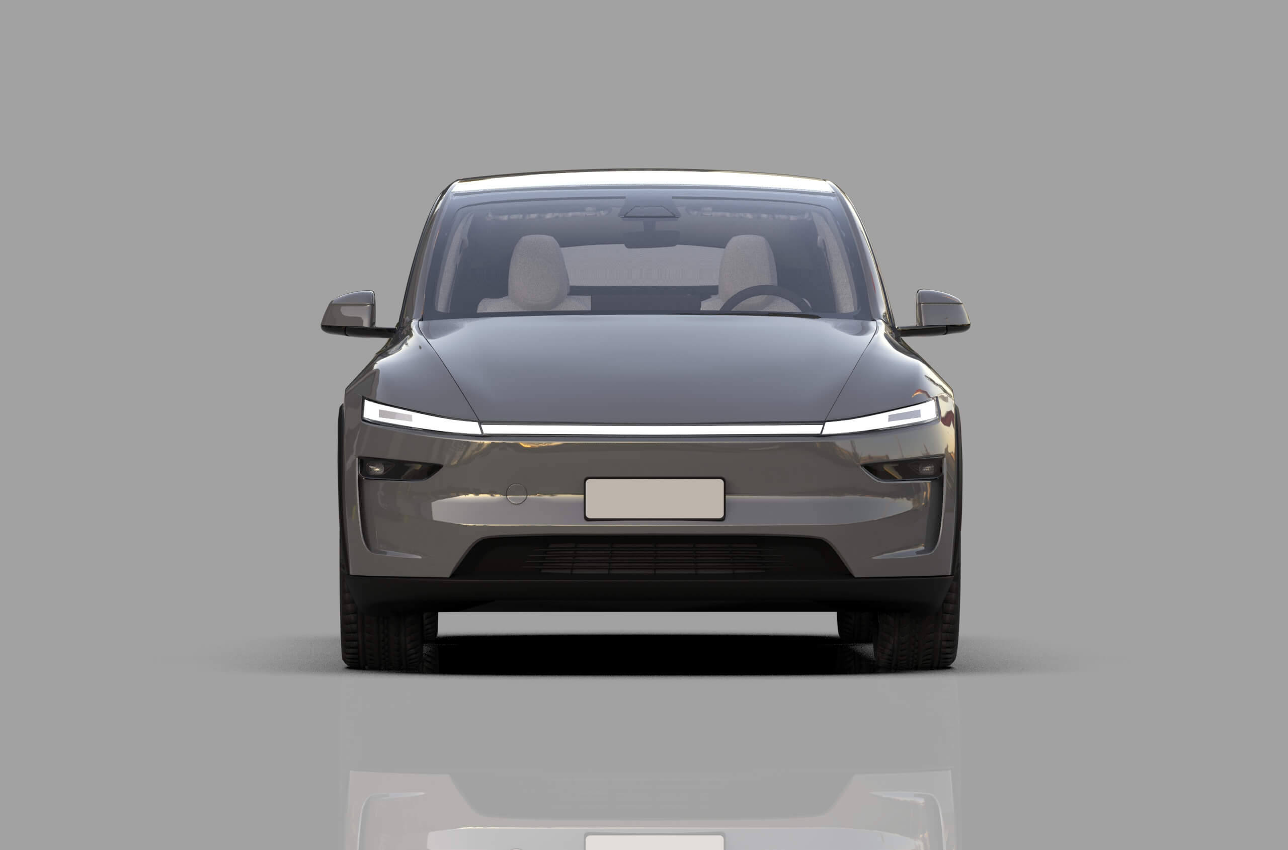 Tesla Model Y 2025 HQ Interior by davidson