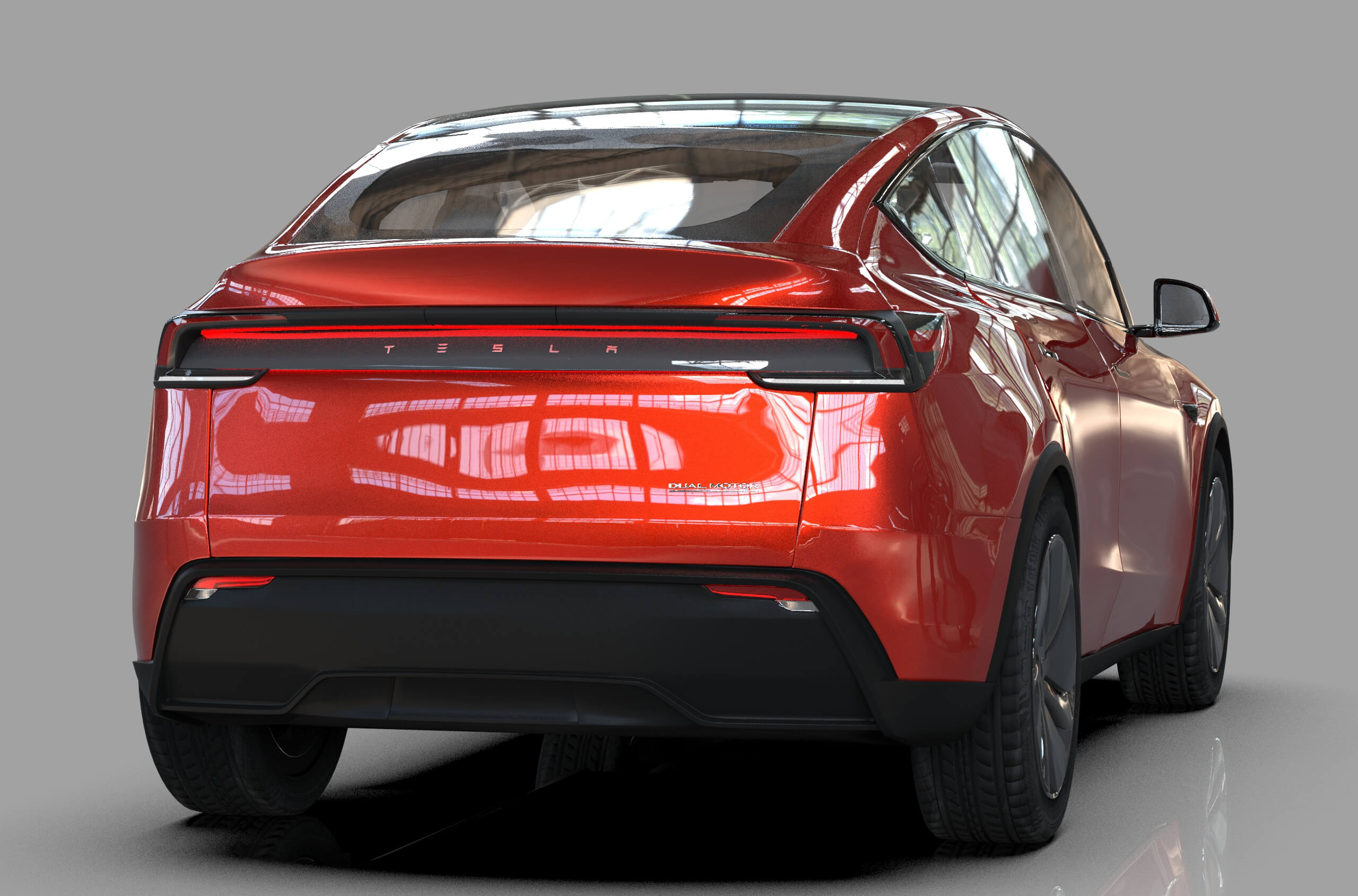 Tesla Model Y 2025 HQ Interior by davidson
