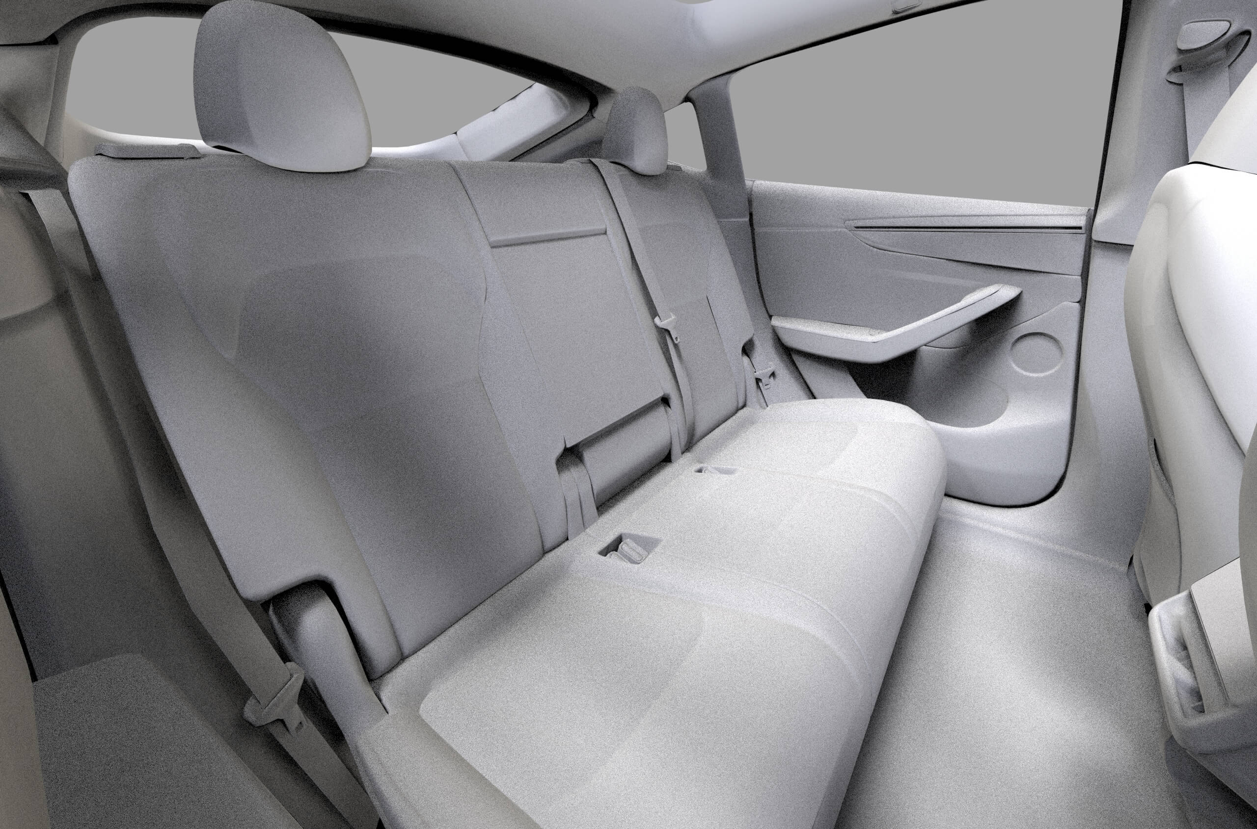 Tesla Model Y 2025 HQ Interior by davidson