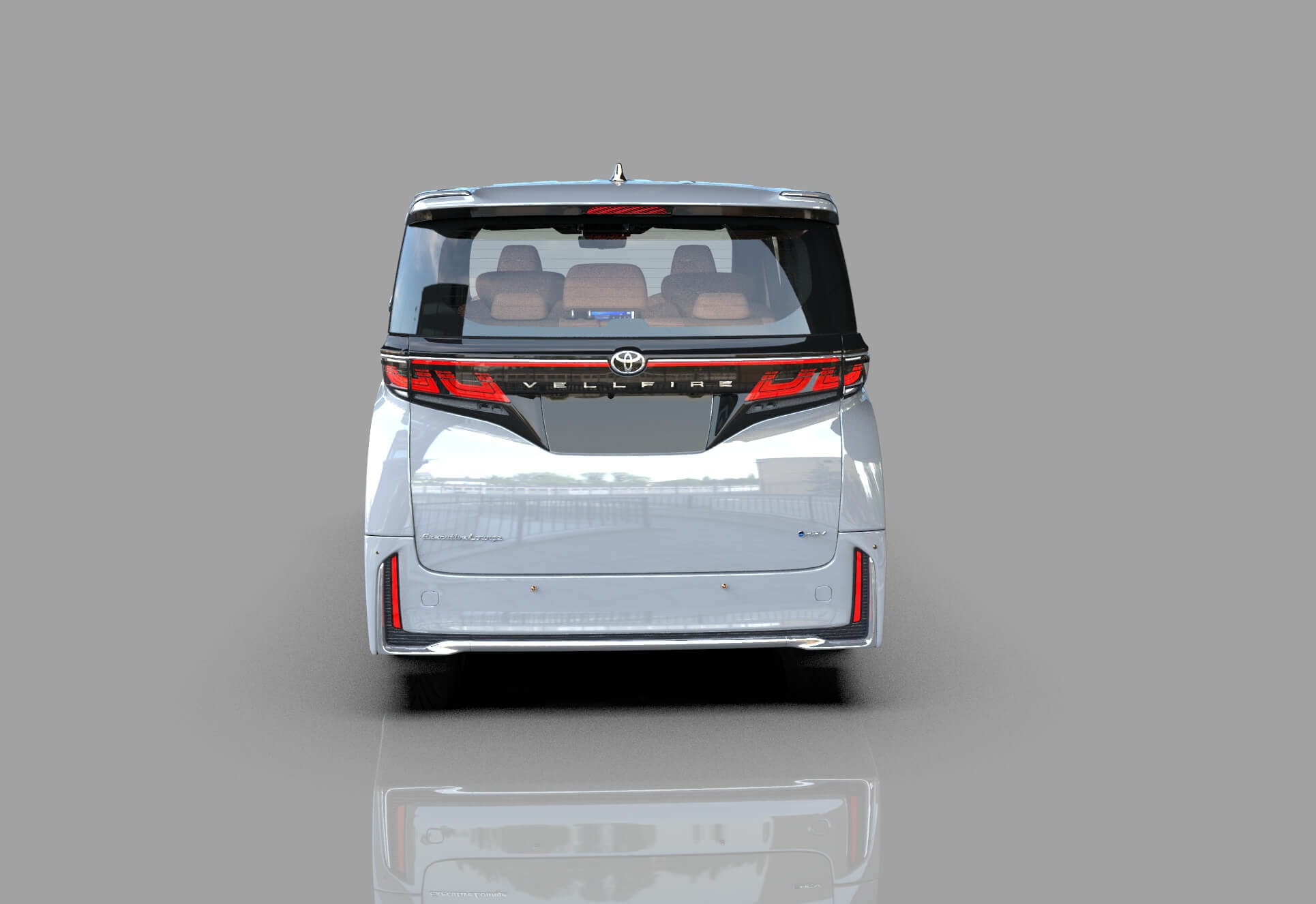 Toyota Alphard Vellfire 2023 HQ Interior - 3D Model by davidson