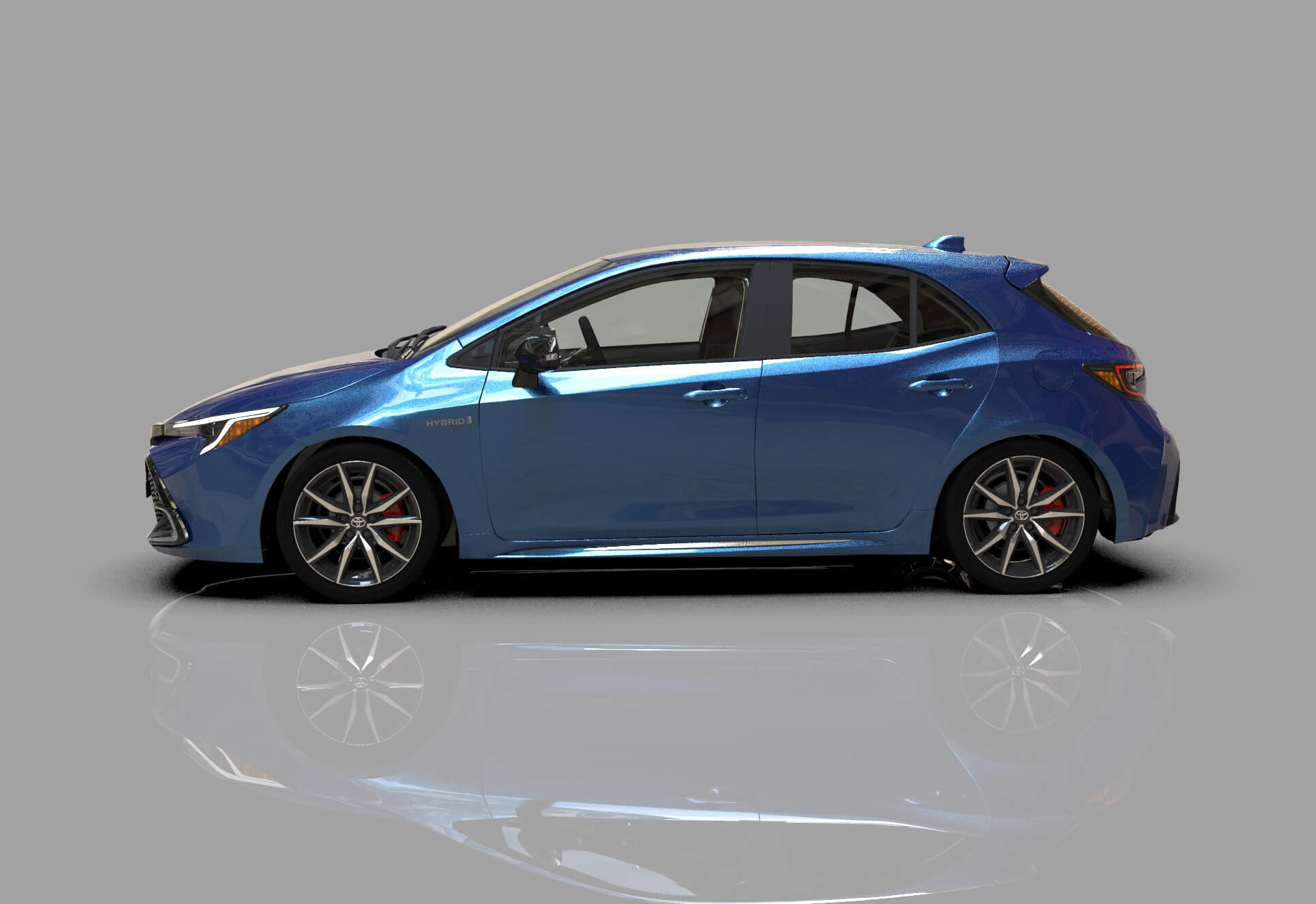 Toyota Corolla Hatchback 2020 and GR Corolla - 3D Model by davidson