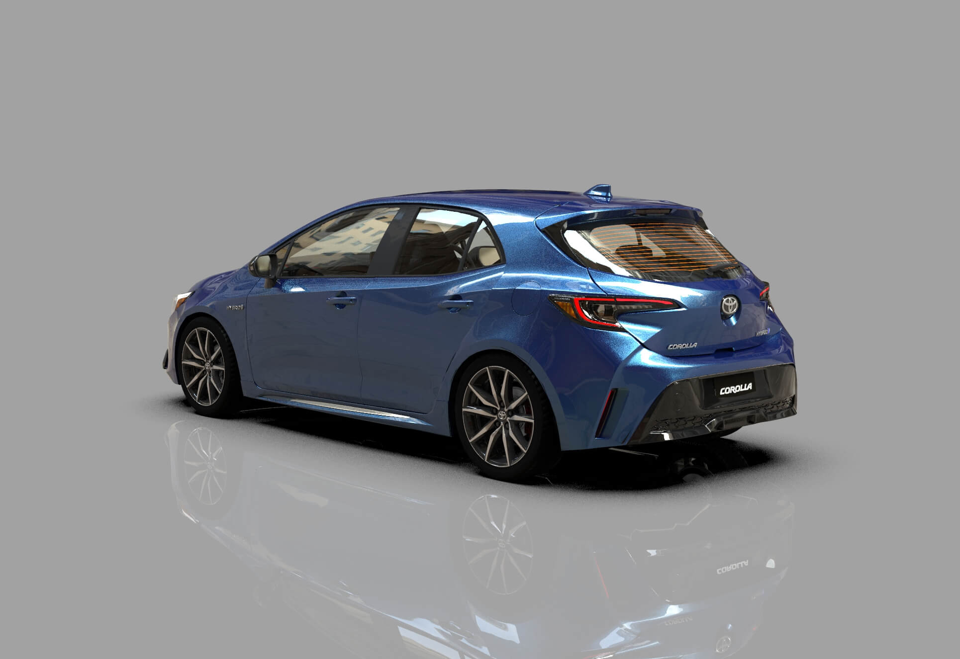 Toyota Corolla Hatchback 2020 and GR Corolla - 3D Model by davidson