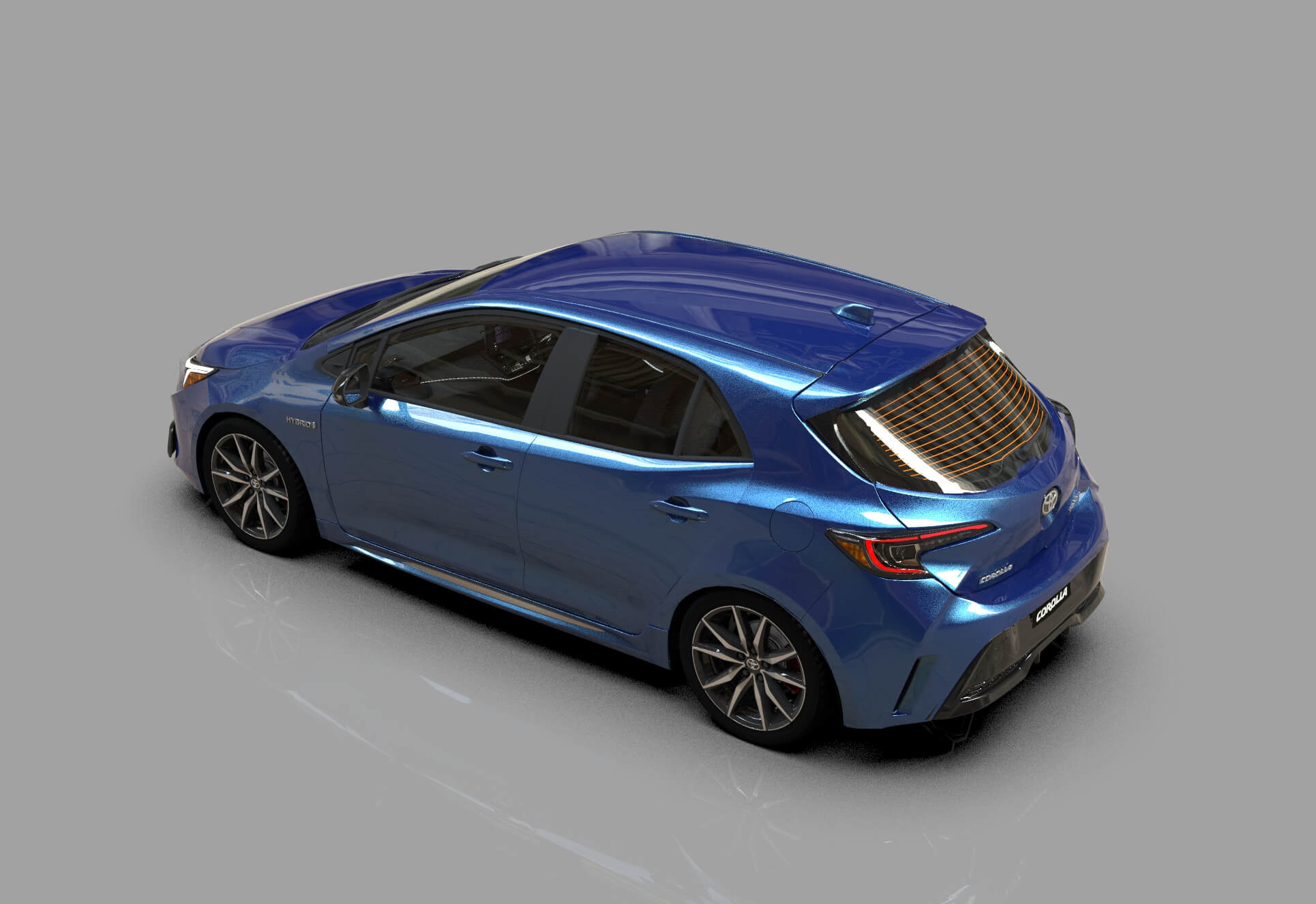 Toyota Corolla Hatchback 2020 and GR Corolla - 3D Model by davidson