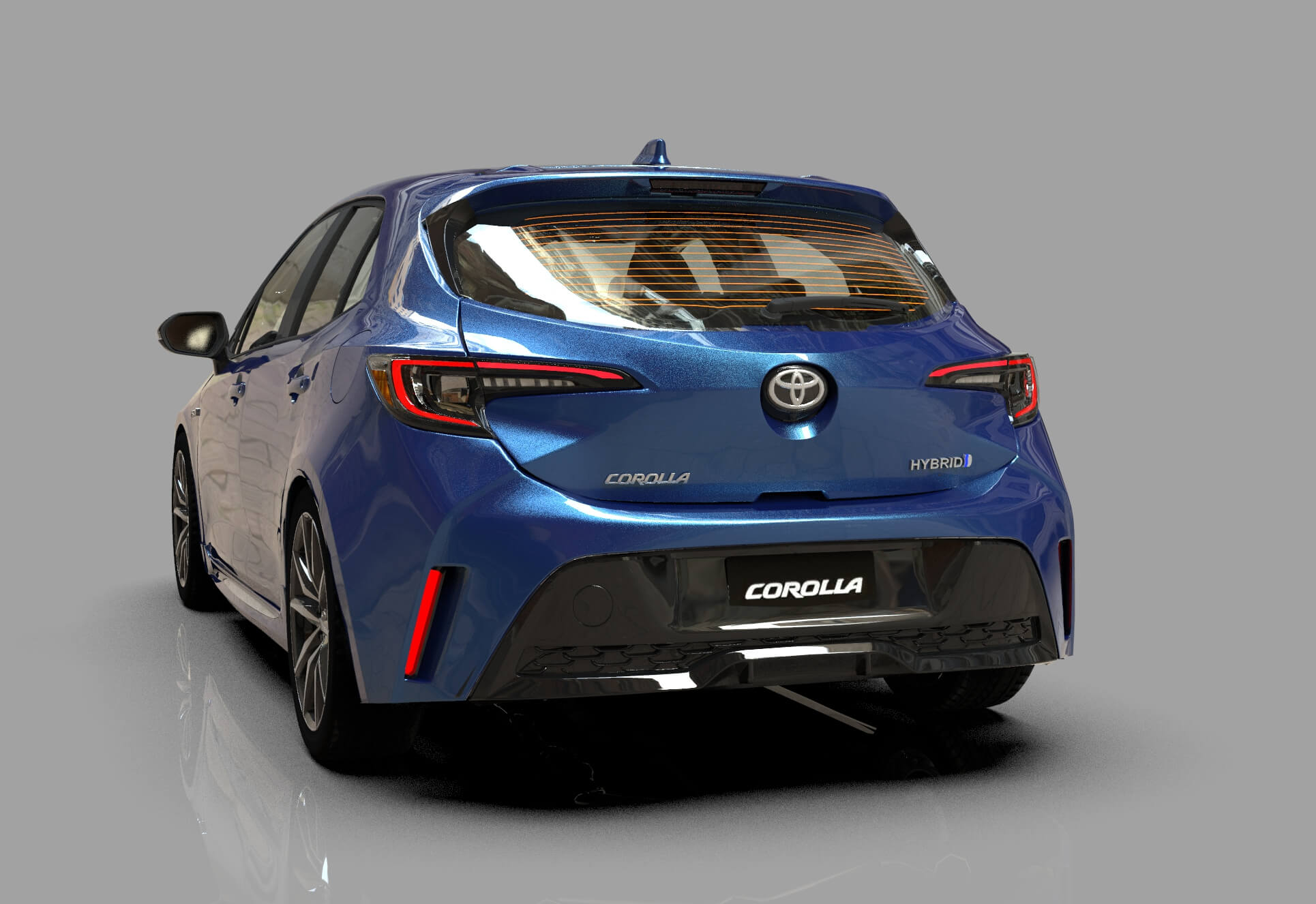 Toyota Corolla Hatchback 2020 and GR Corolla - 3D Model by davidson