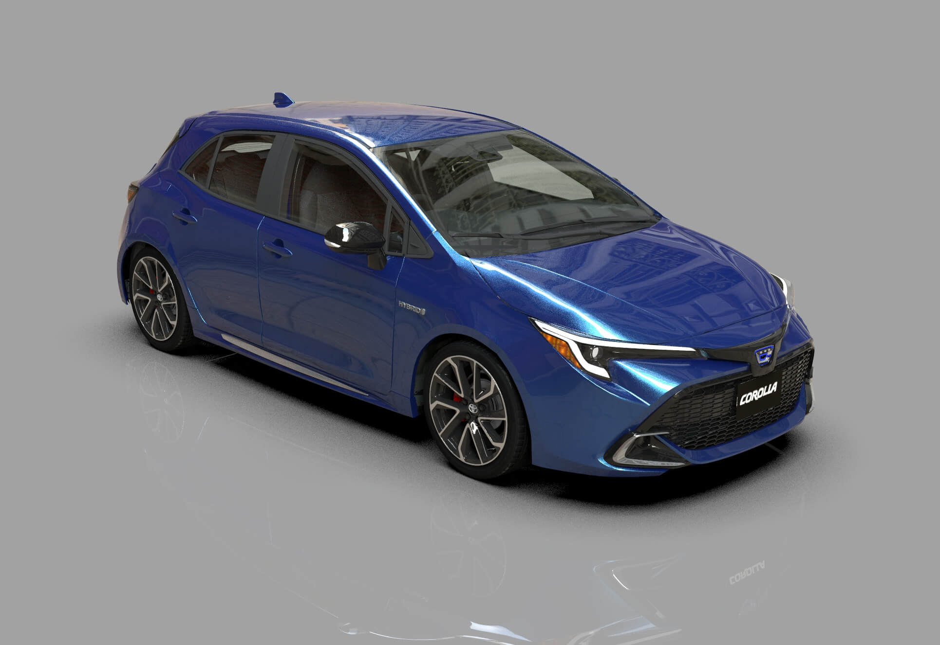 Toyota Corolla Hatchback 2020 and GR Corolla - 3D Model by davidson