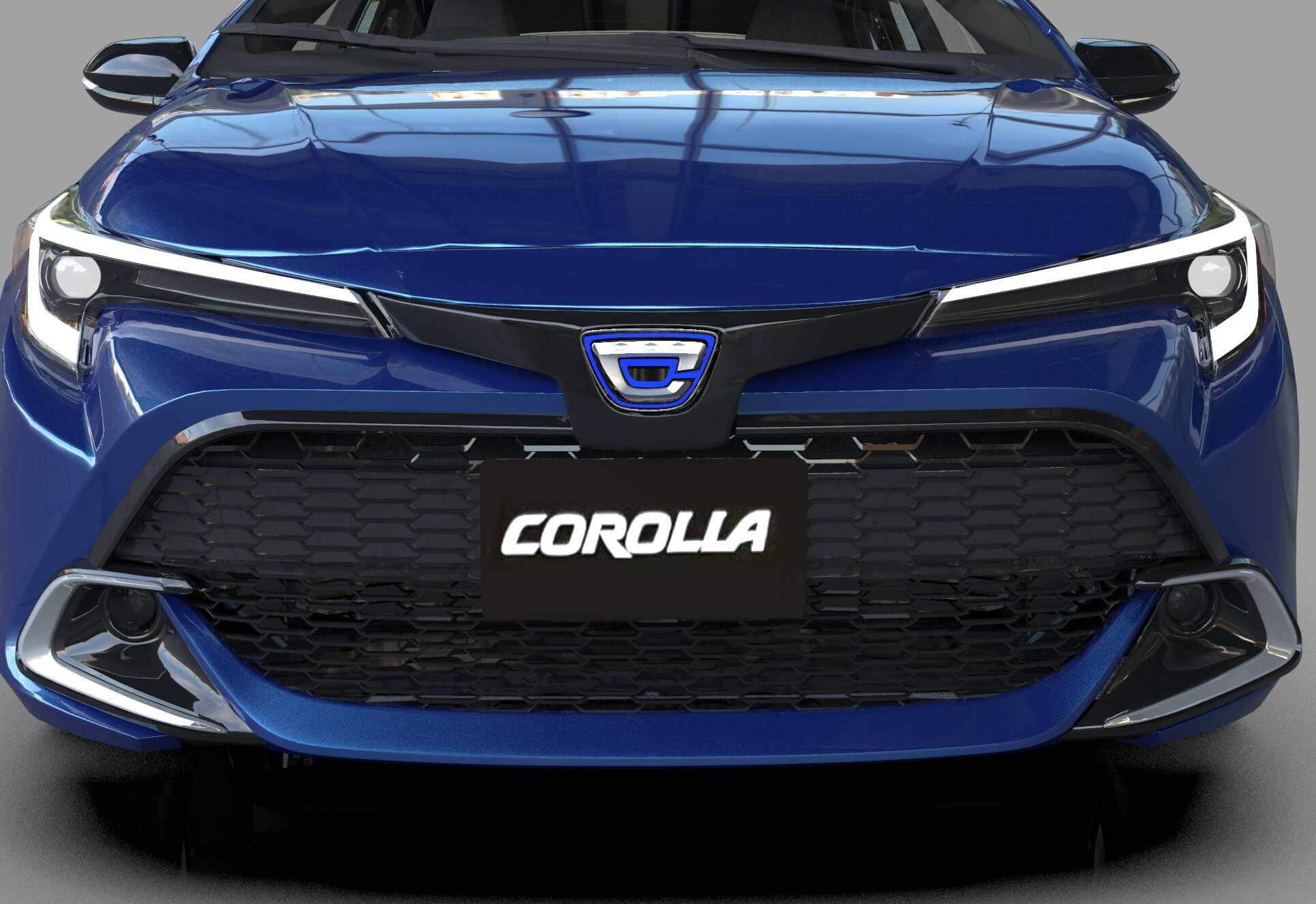 Toyota Corolla Sport Hatchback 2020-2023 HQ Interior 3D Model by davidson