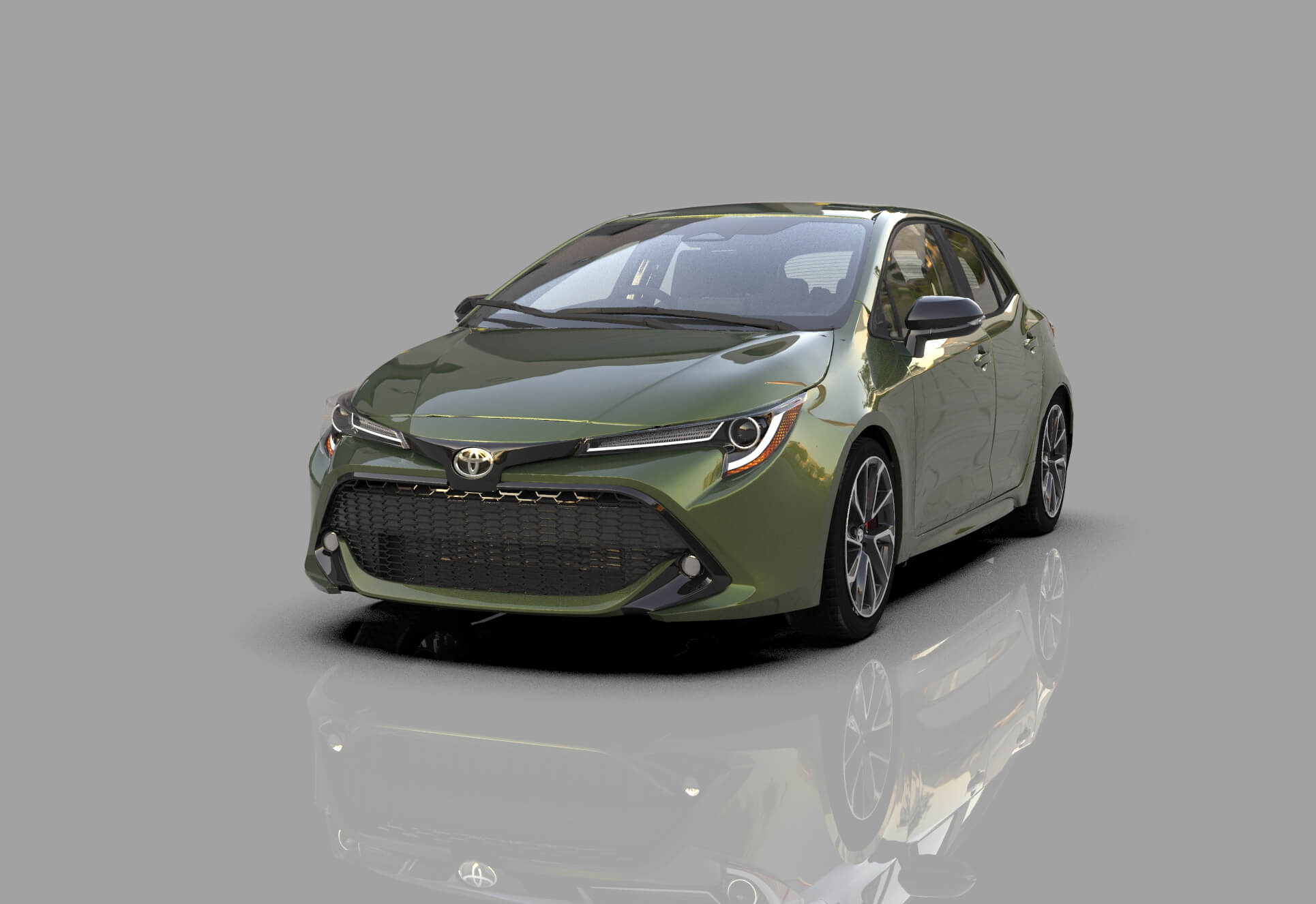 Toyota Corolla Hatchback 2020 and GR Corolla - 3D Model by davidson