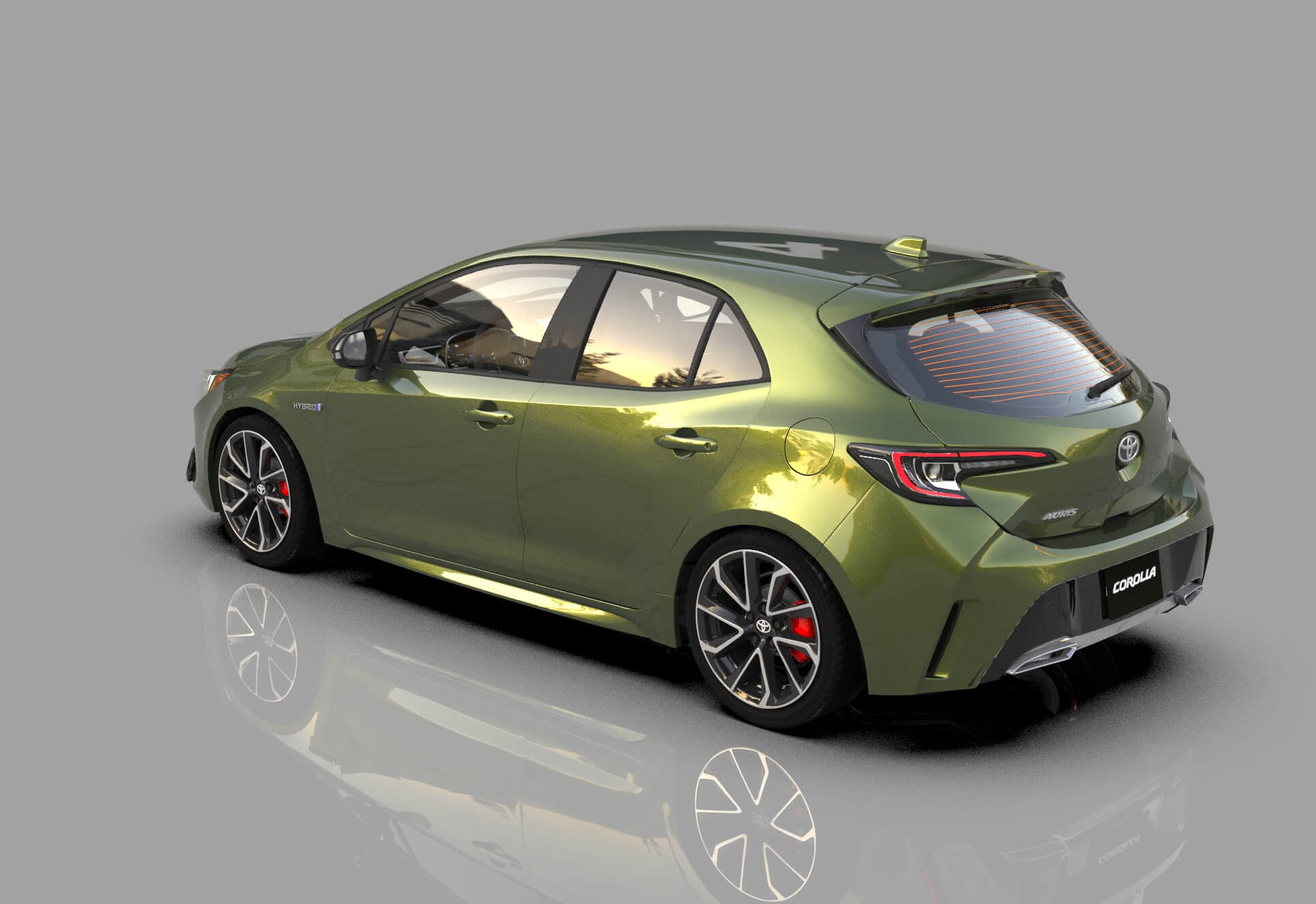 Toyota Corolla Hatchback 2020 and GR Corolla - 3D Model by davidson