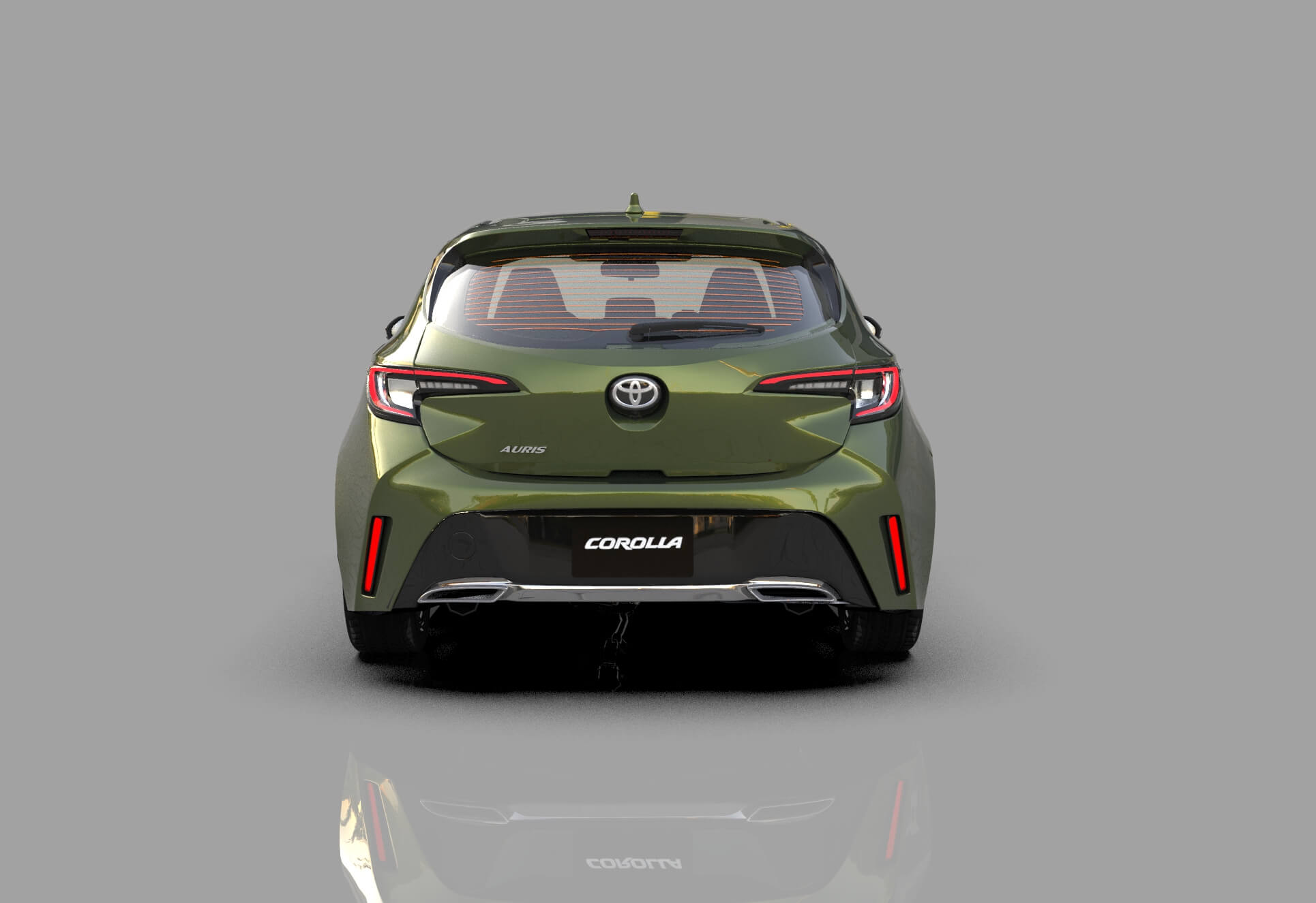Toyota Corolla Hatchback 2020 and GR Corolla - 3D Model by davidson