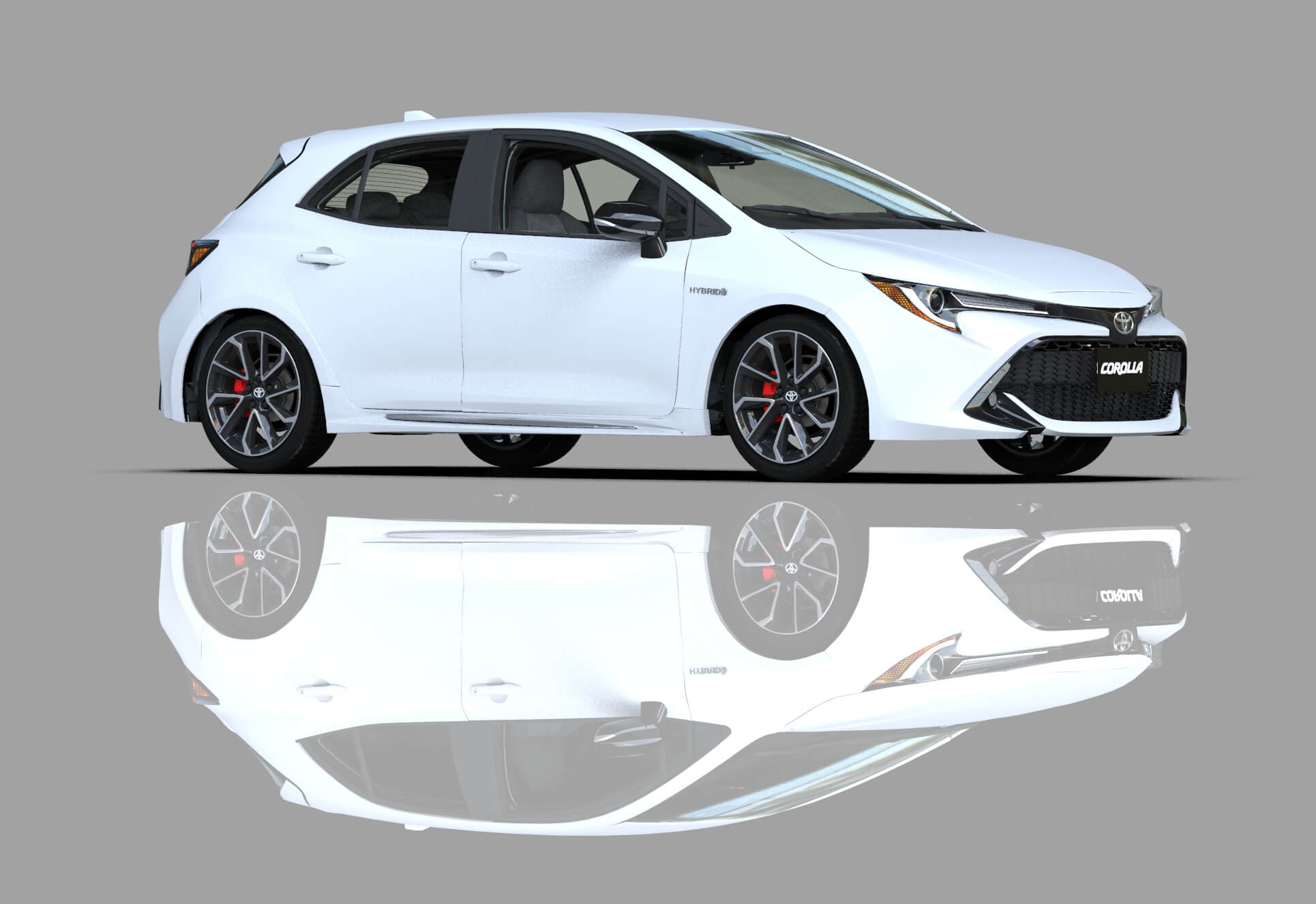 Toyota Corolla Hatchback 2020 and GR Corolla - 3D Model by davidson