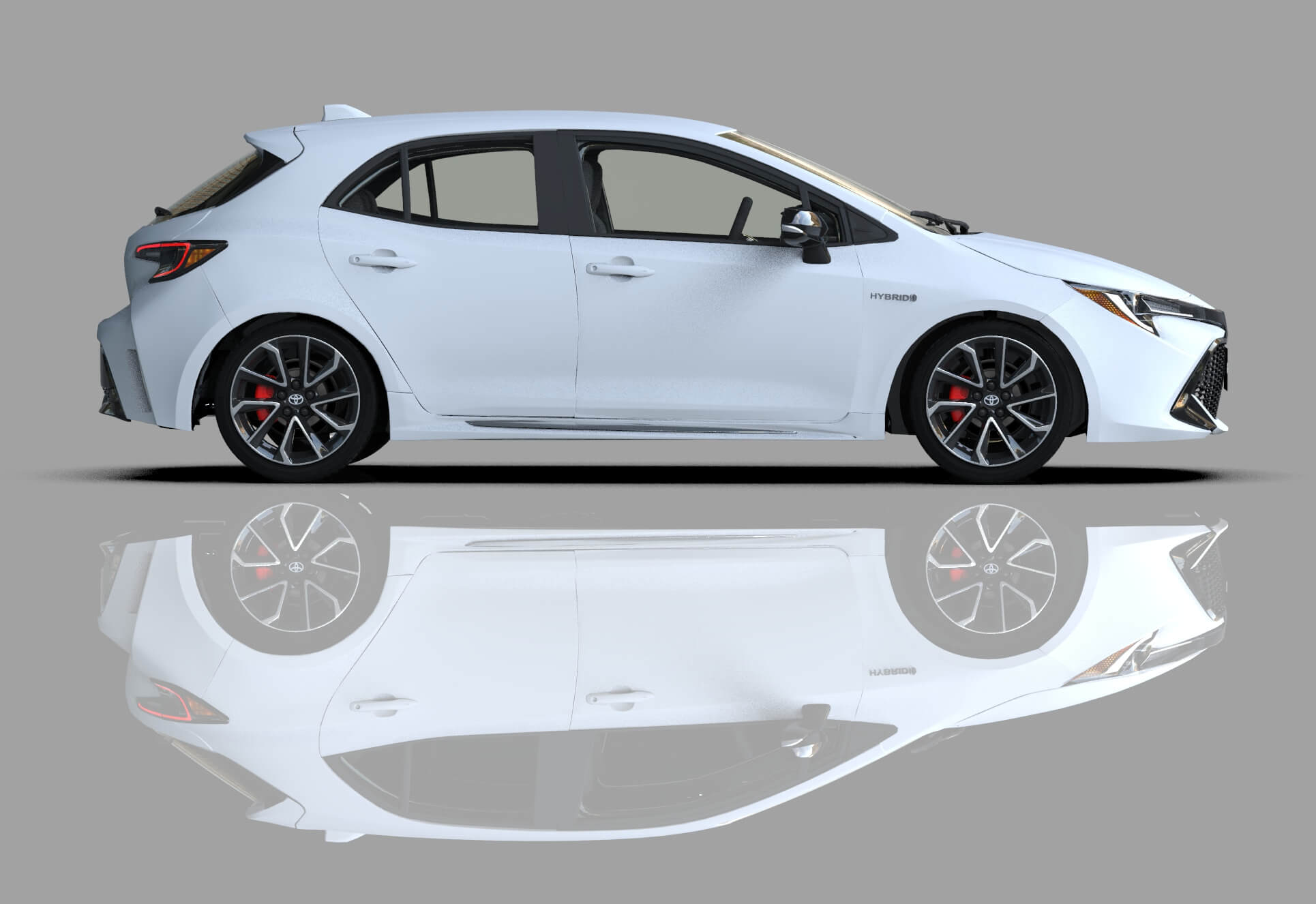 Toyota Corolla Hatchback 2020 and GR Corolla - 3D Model by davidson