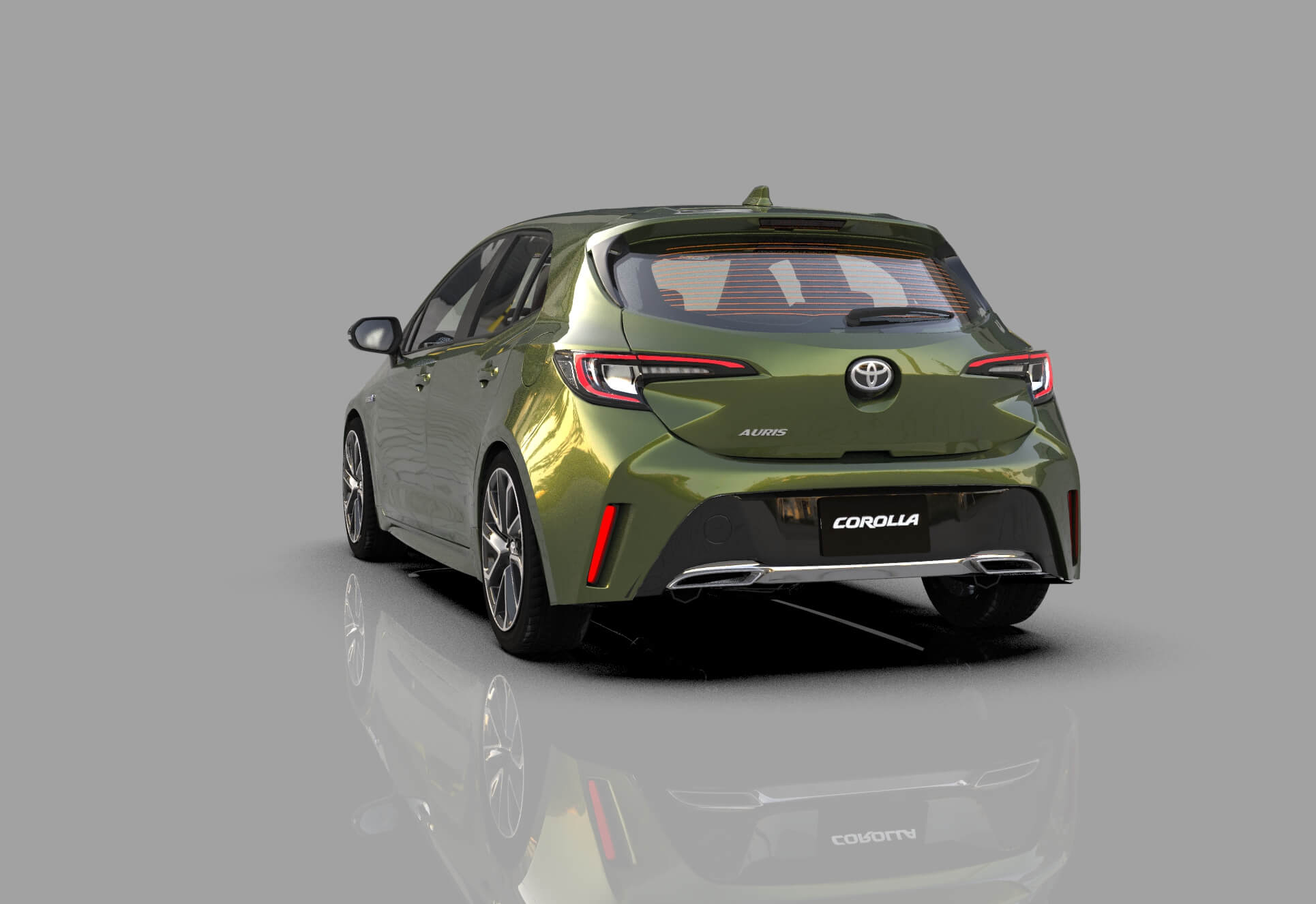 Toyota Corolla Hatchback 2020 - 3D Model by davidson