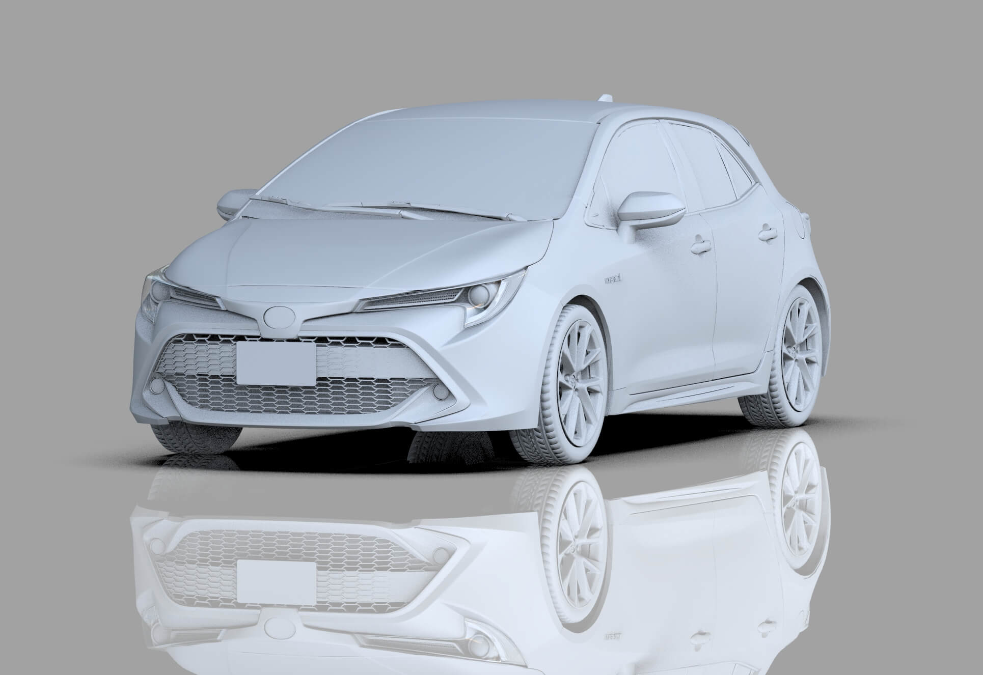 Toyota Corolla Hatchback 2020 - 3D Model by davidson