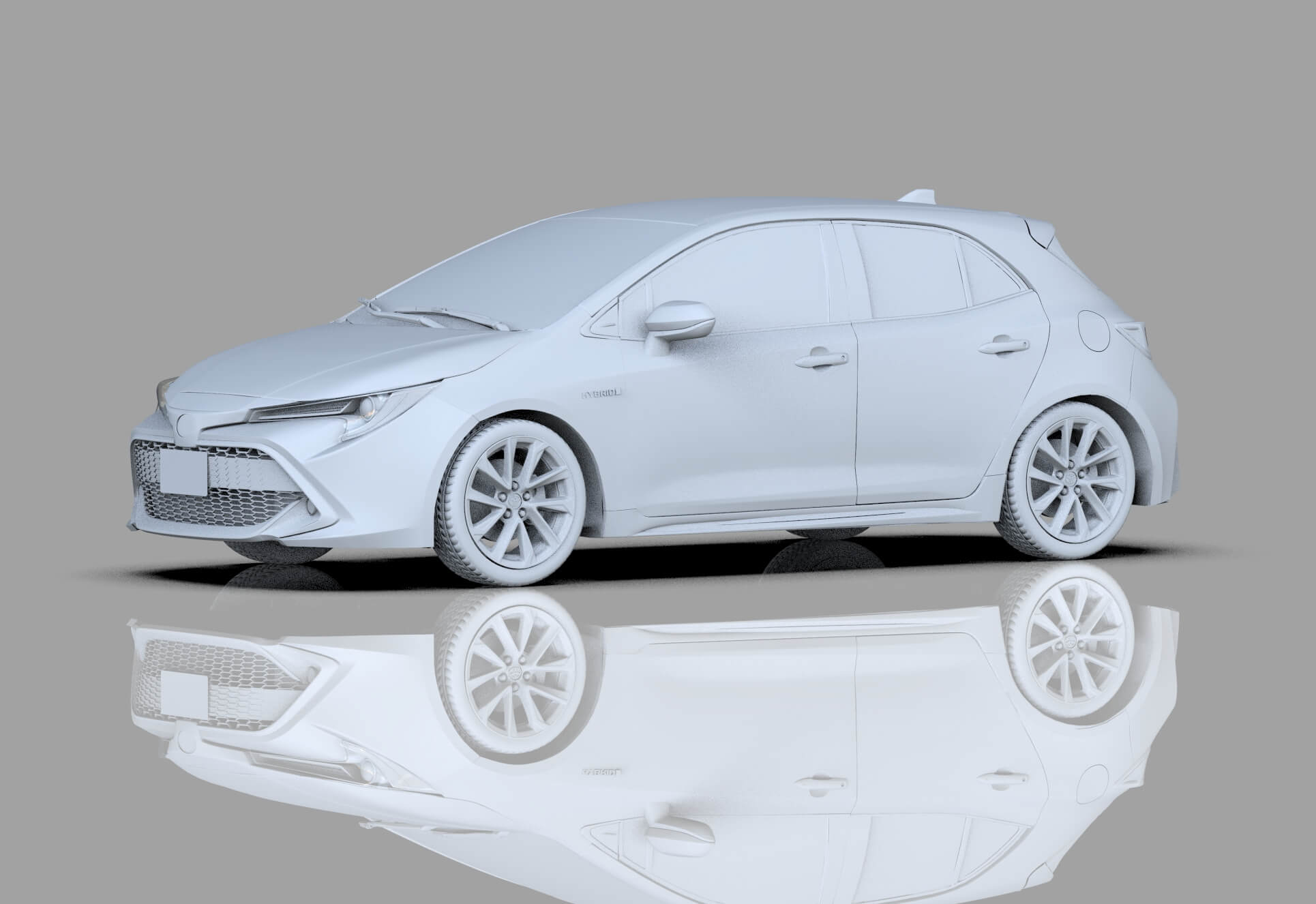 Toyota Corolla Hatchback 2020 - 3D Model by davidson