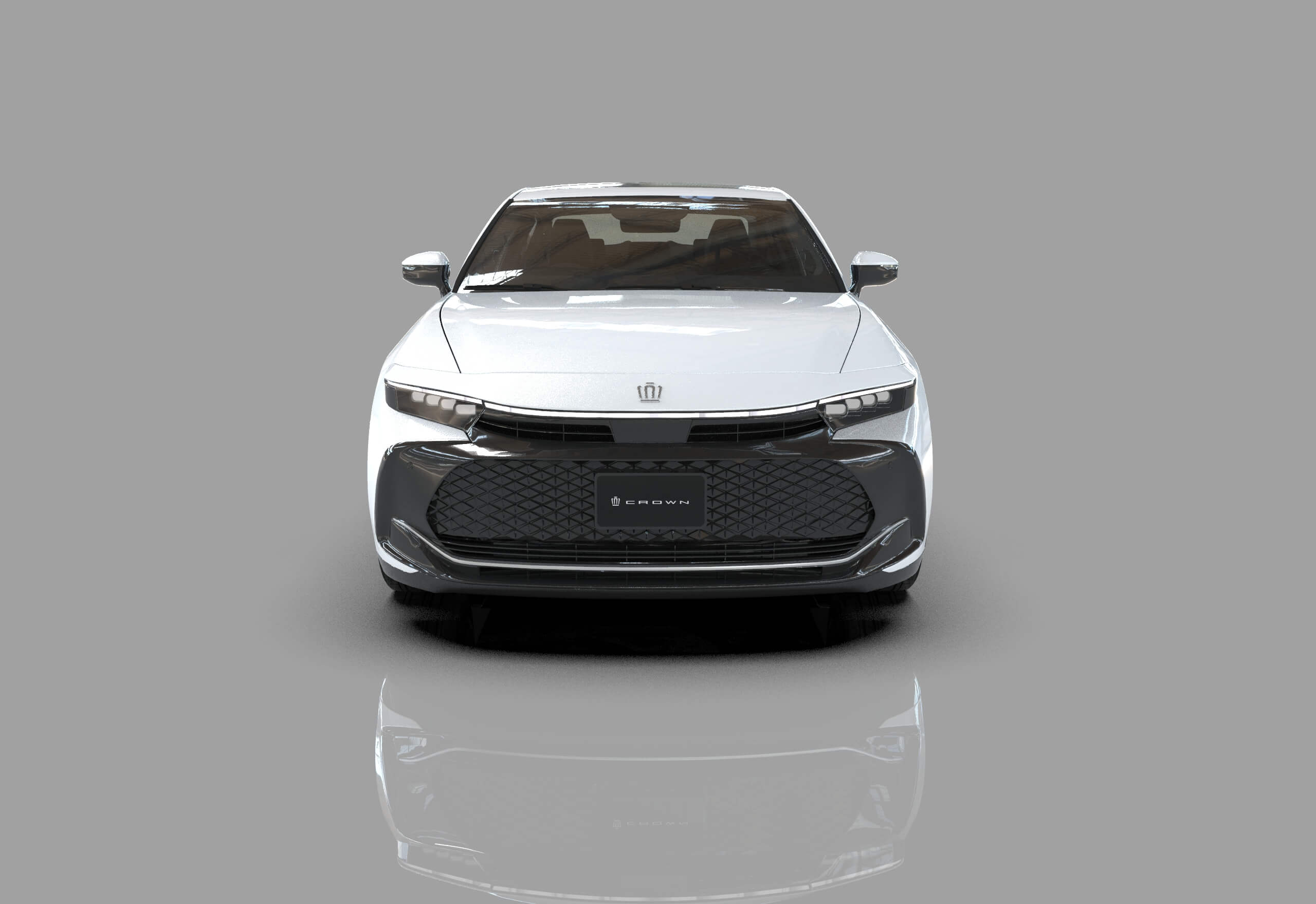 Toyota Crown Cross 2022 HQ Interior - 3D Model by davidson