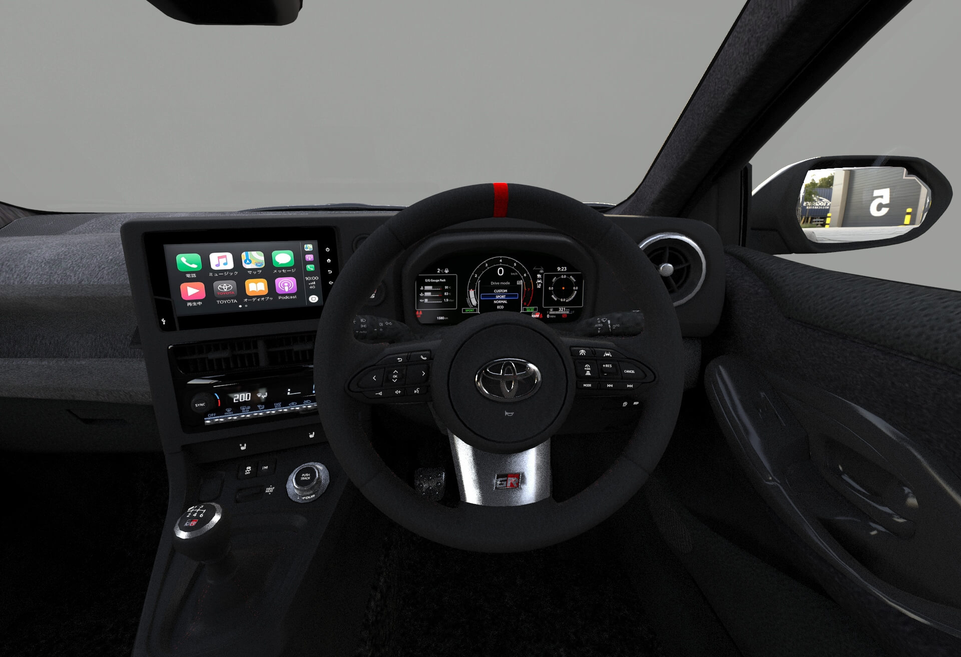 Toyota GR Yaris 2024 HQ Interior - 3D Model by davidson