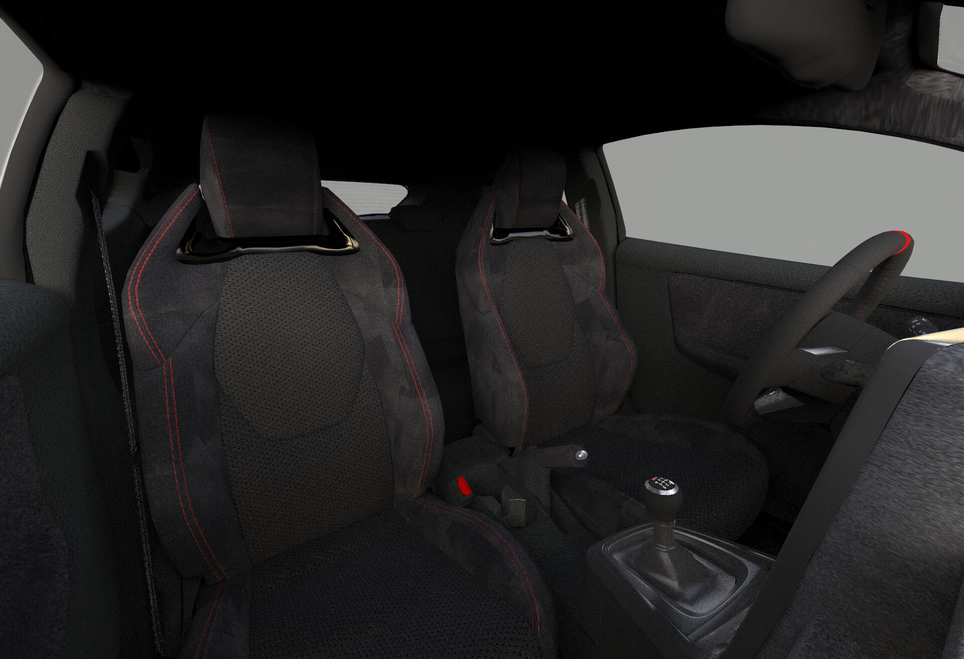 Toyota GR Yaris 2024 HQ Interior - 3D Model by davidson