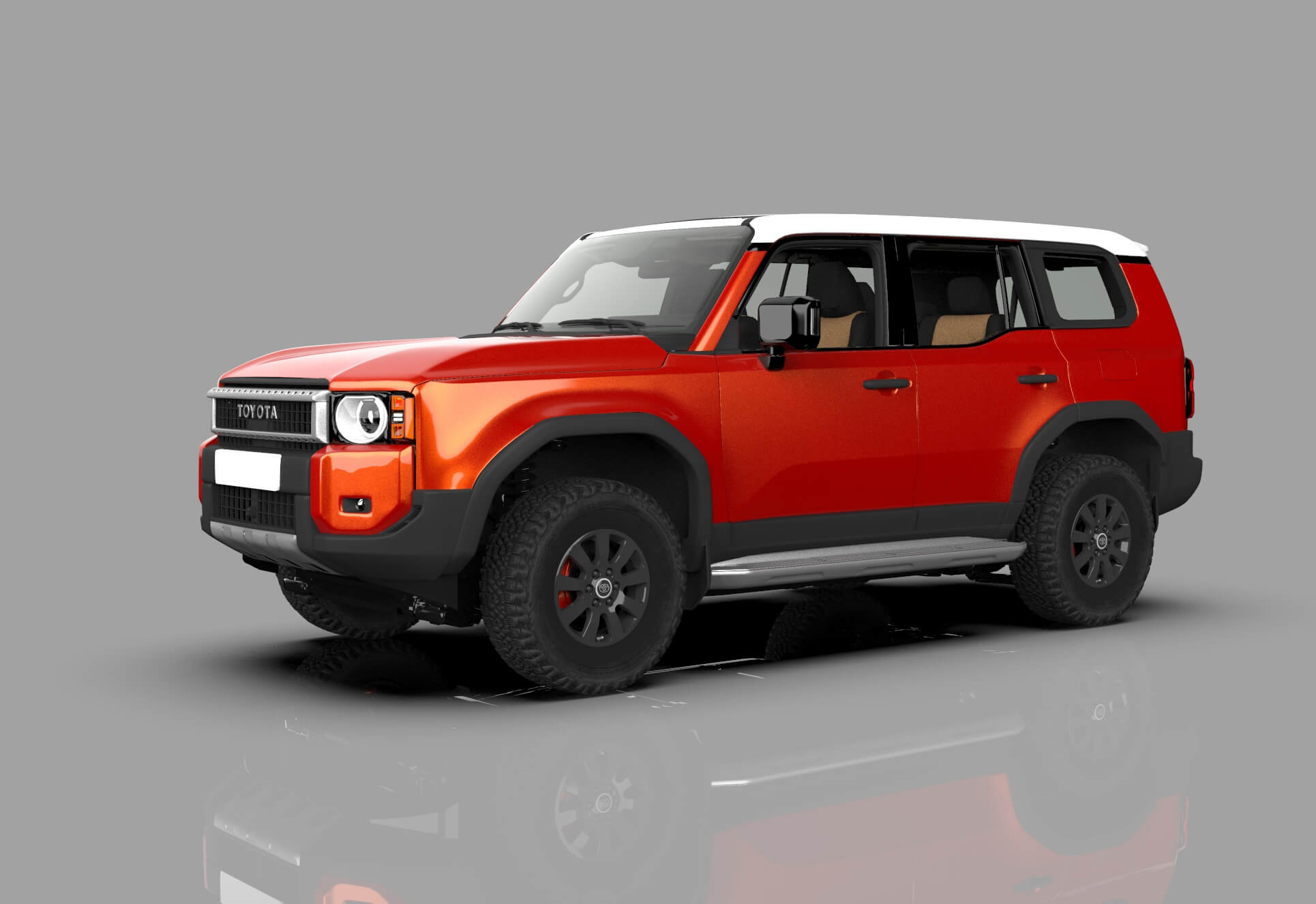 Toyota Land Cruiser LC250 2024 HQ Interior - 3D Model by davidson