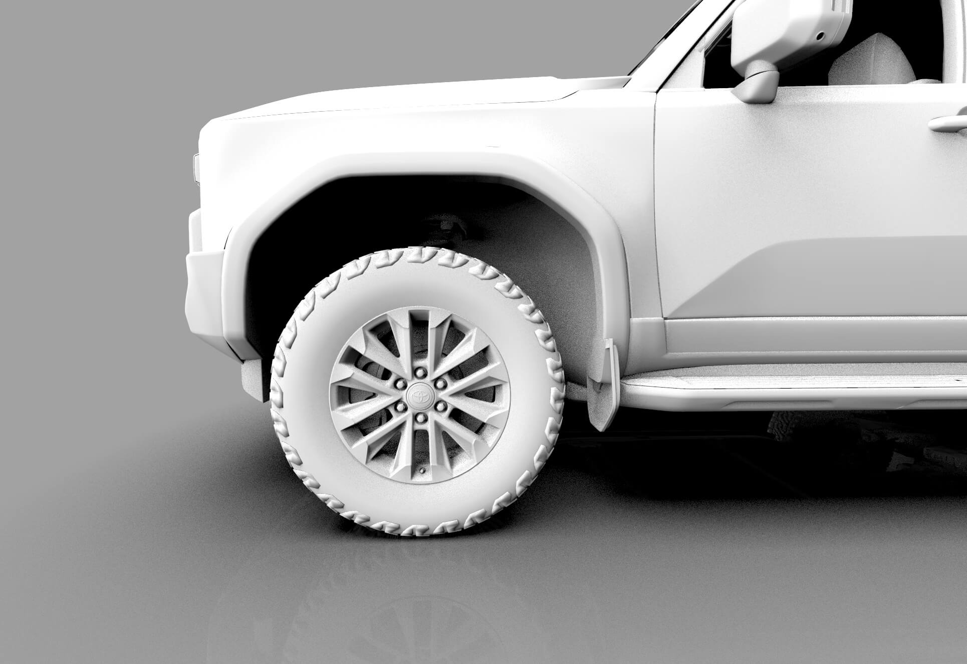 Toyota Land Cruiser LC250 2024 HQ Interior - 3D Model by davidson