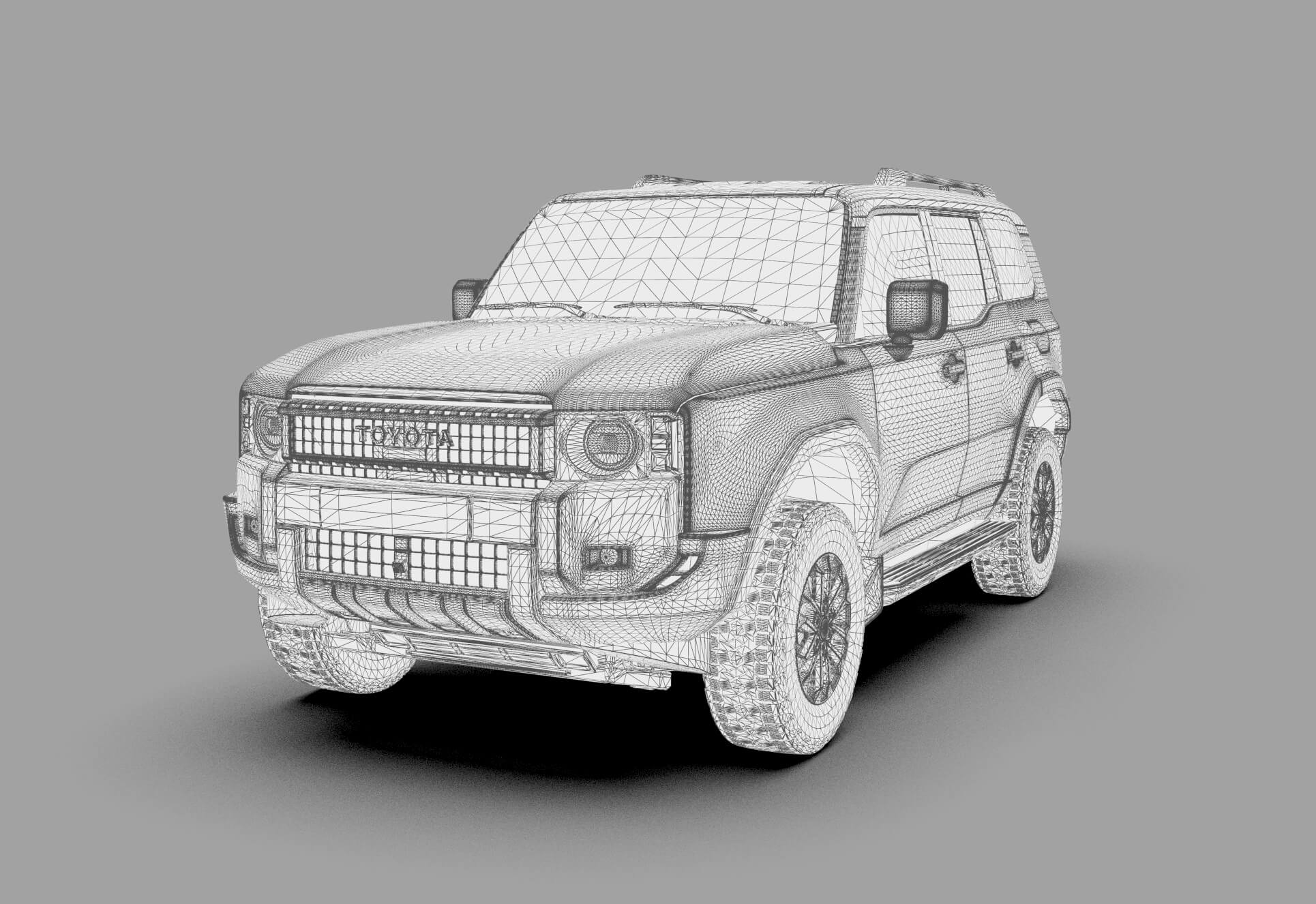 Toyota Land Cruiser LC250 2024 - 3D Model by davidson