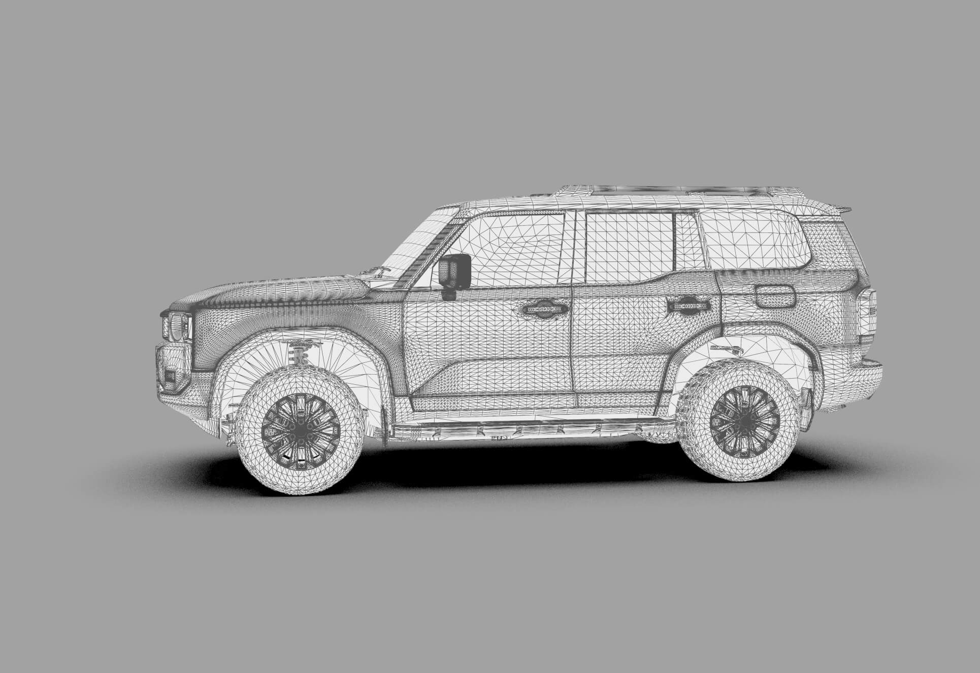 Toyota Land Cruiser LC250 2024 - 3D Model by davidson